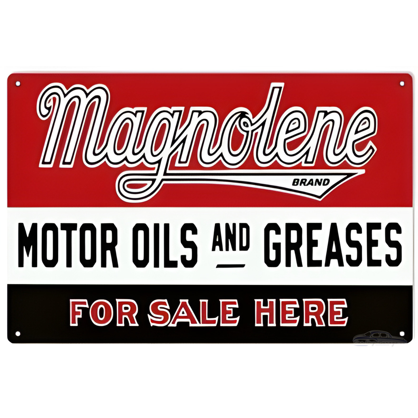 Magnolene Motor Oils And Greases Metal Sign - 12" x 18"