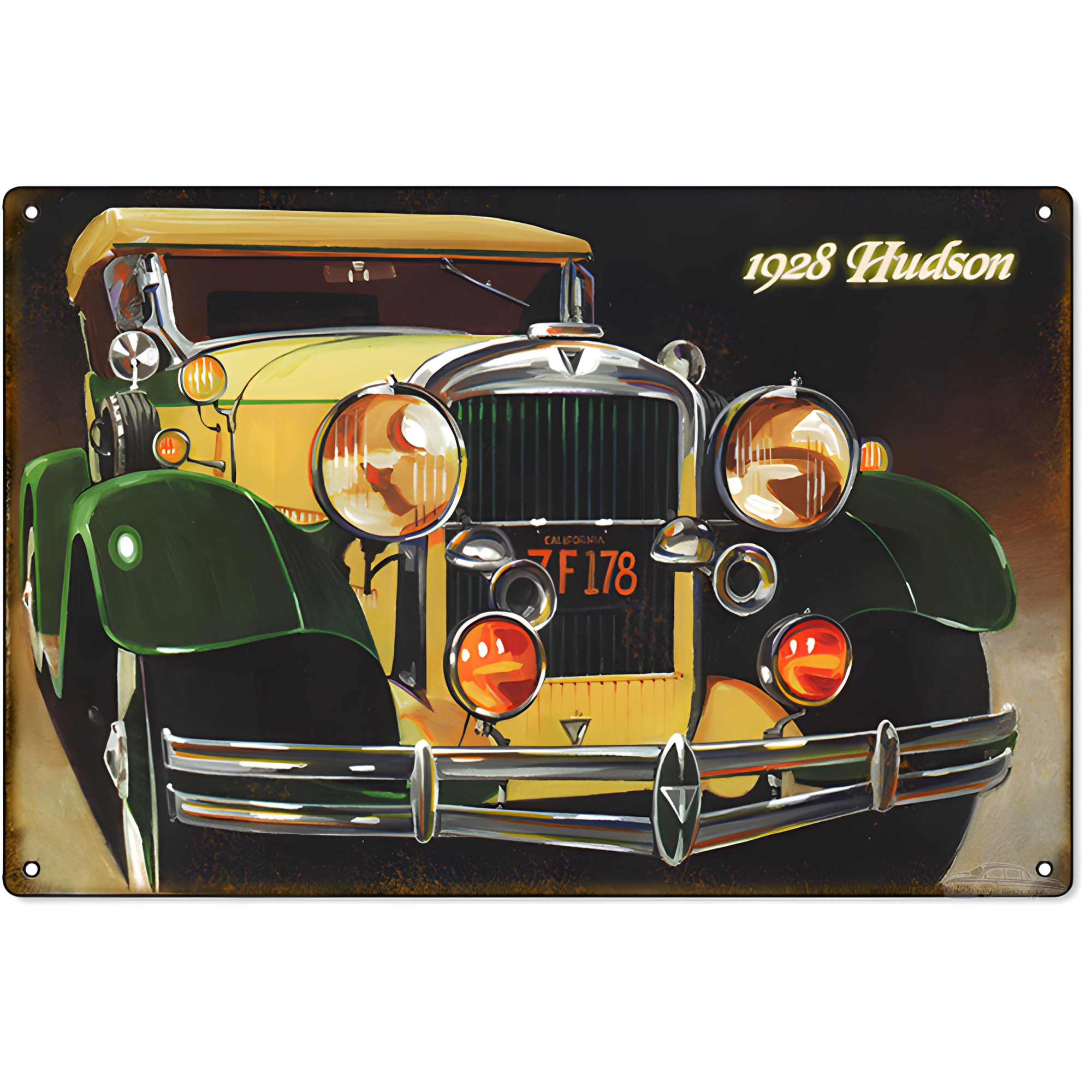 Ford Model T Grille Metal Sign - 12" x 18"