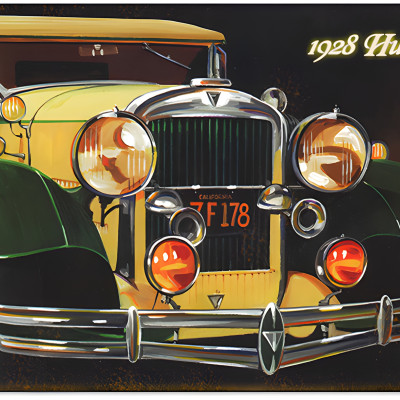 Ford Model T Grille Metal Sign - 12" x 18"