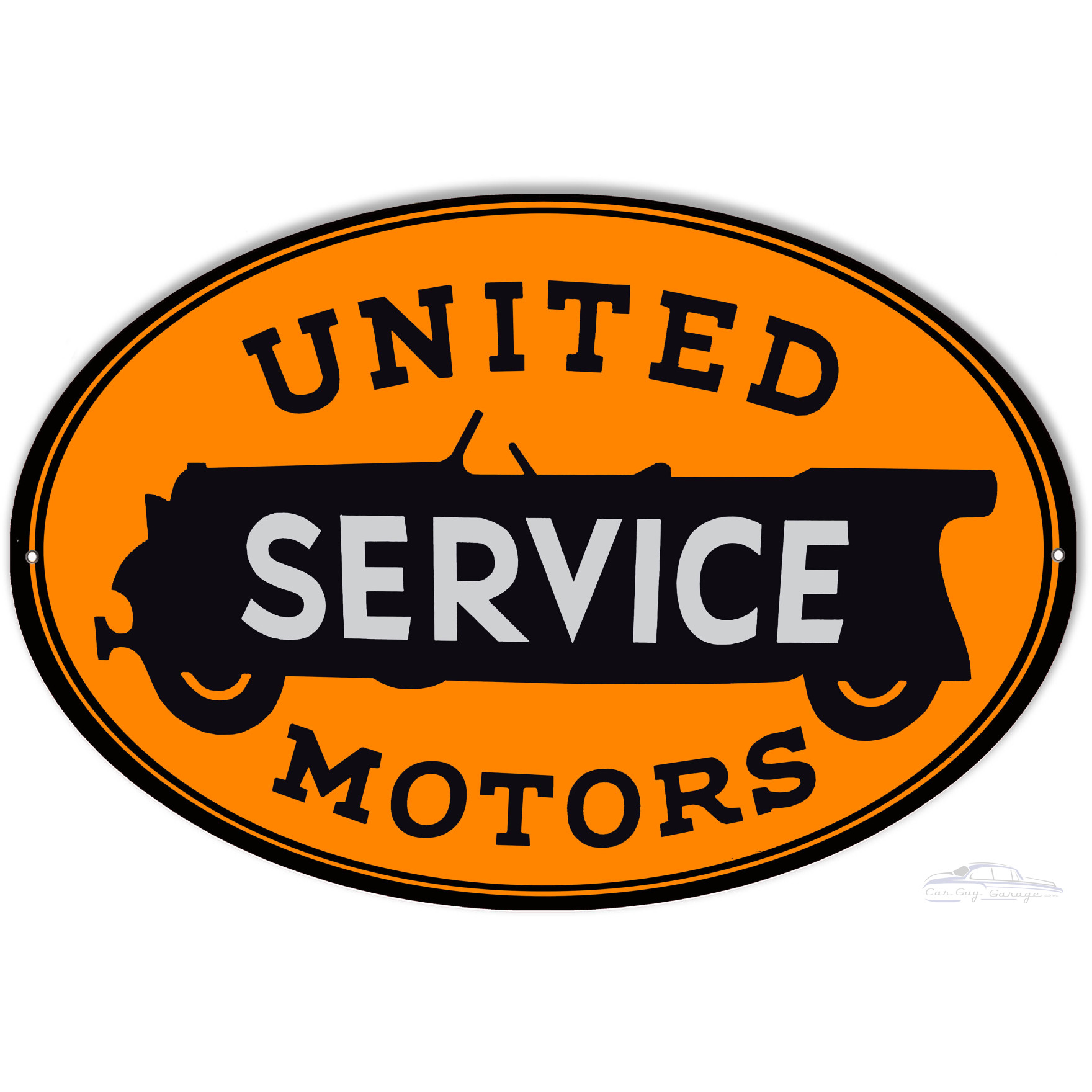 United Motors Service Metal Sign - 11" x 18"