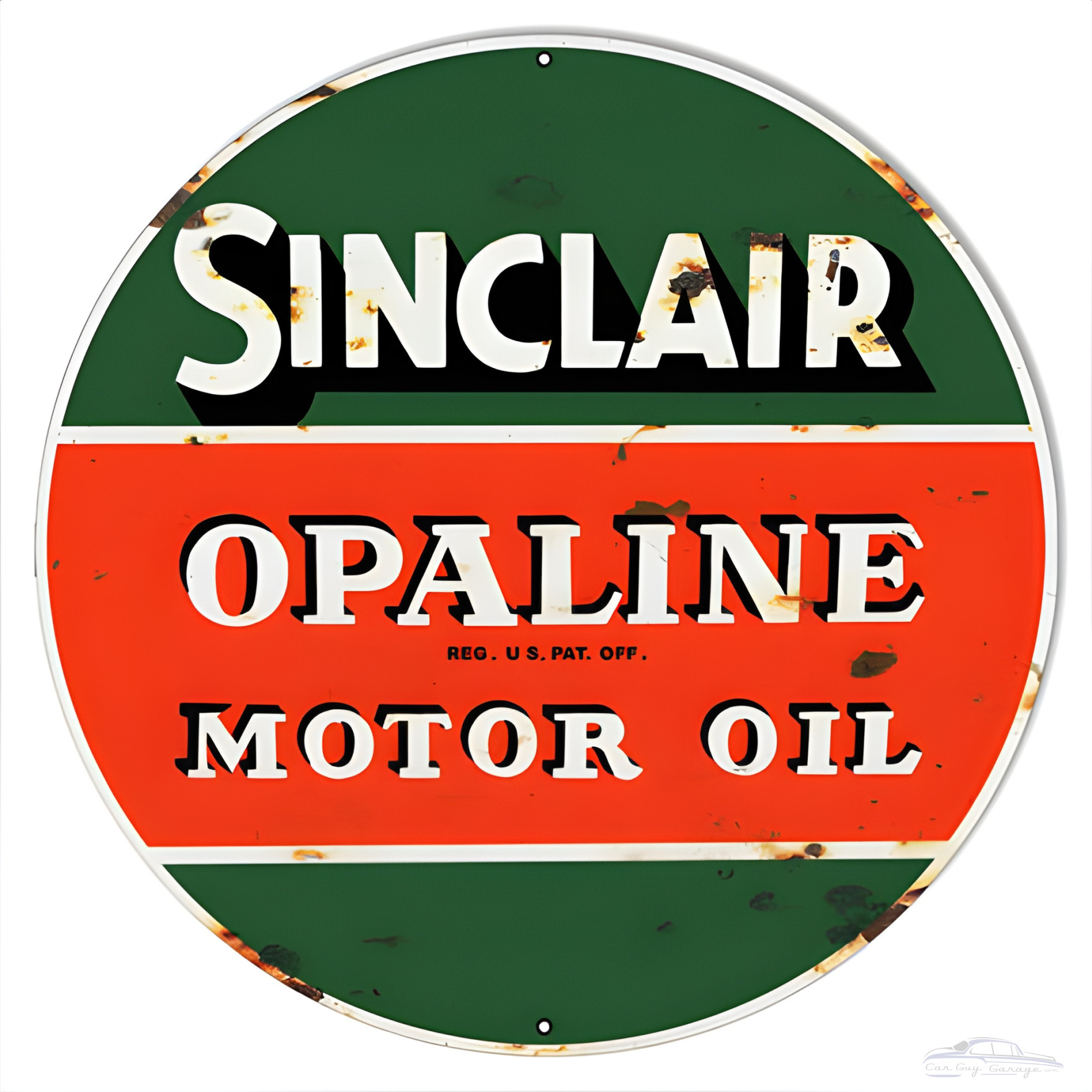 Sinclair Motor Oil Reproduction Vintage Looking Garage Shop Metal Sign ...