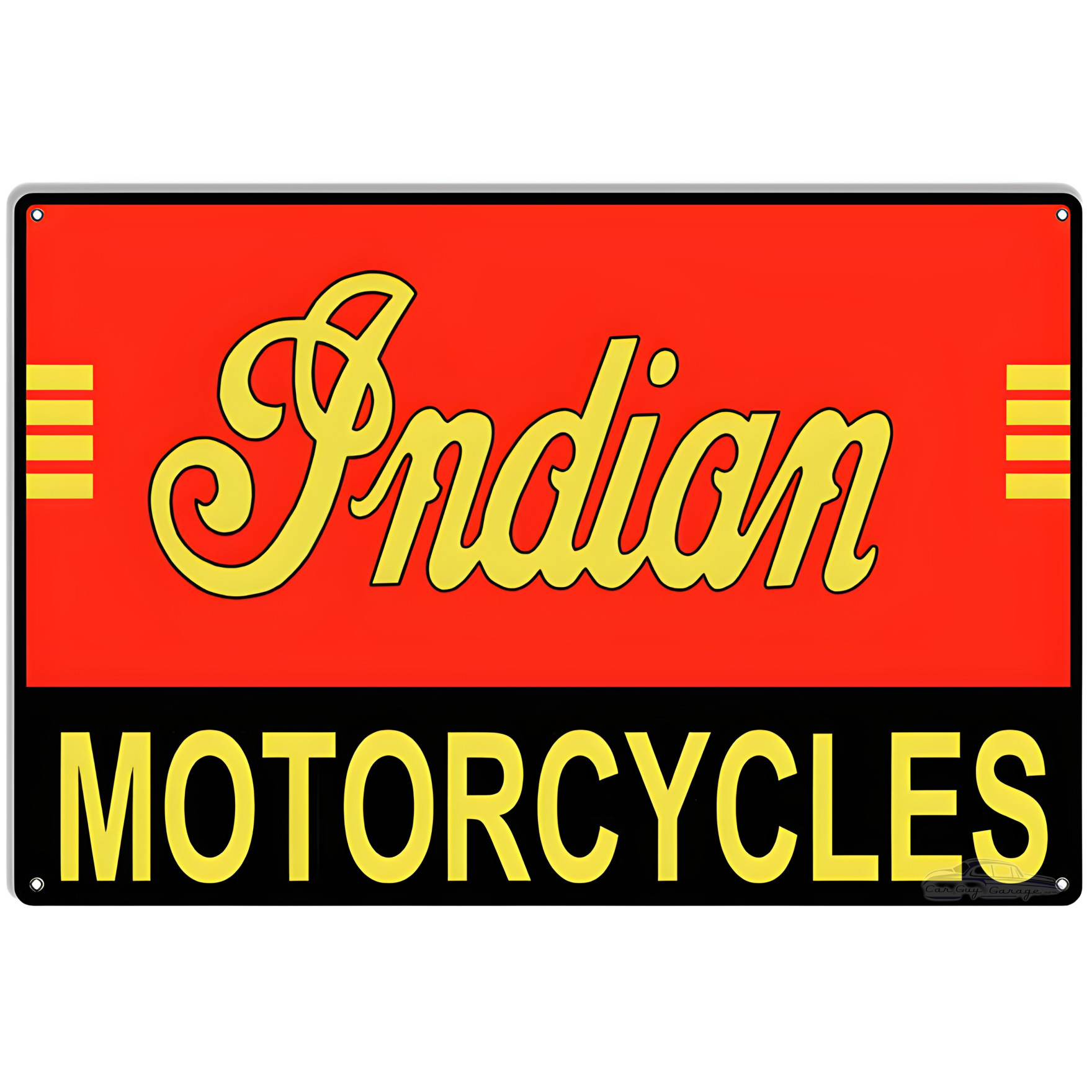 Indian Motorcycle Reddyville Reproduction Metal Sign - 12" x 18"