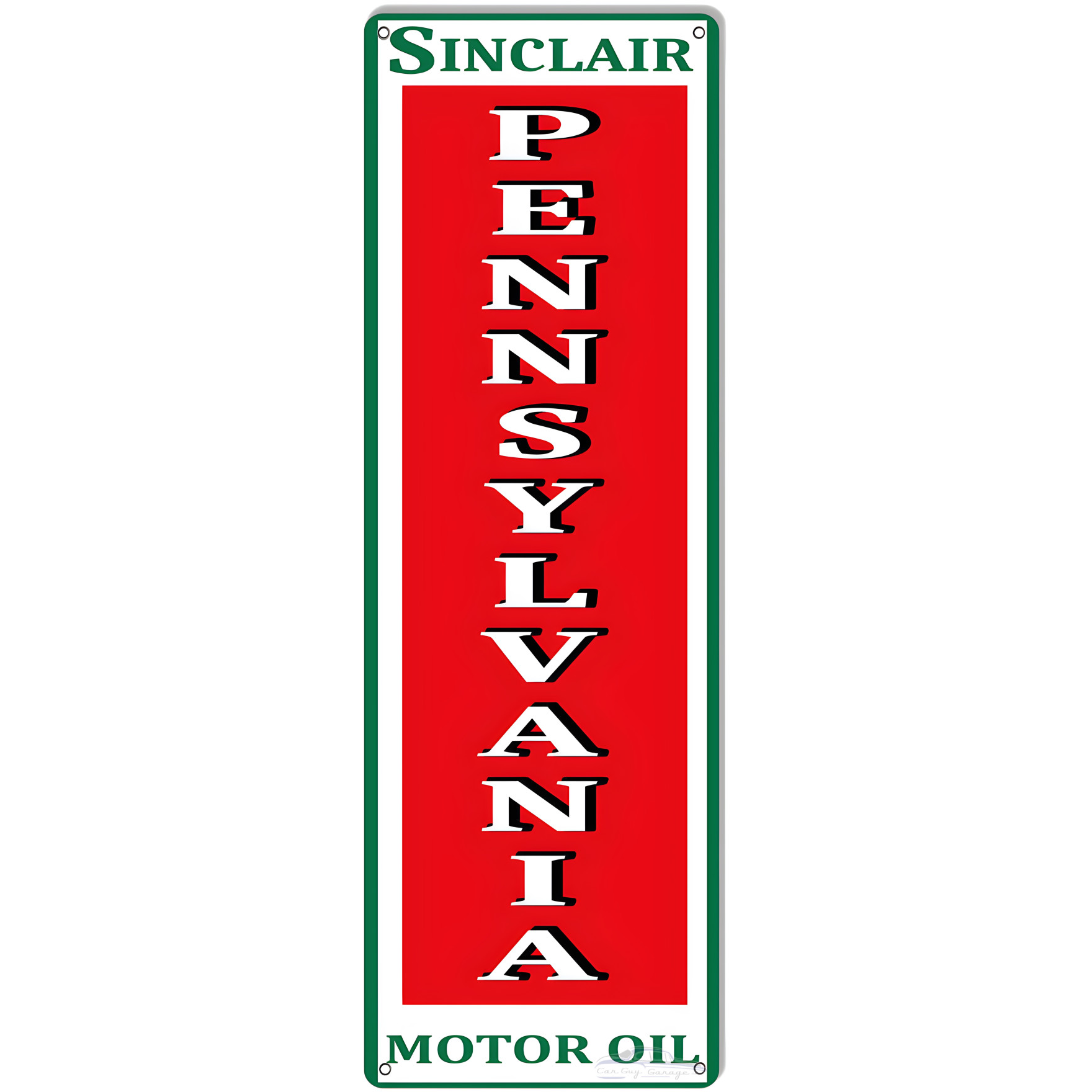 Pennsylvania Motor Oil Metal Sign - 8" x 24"