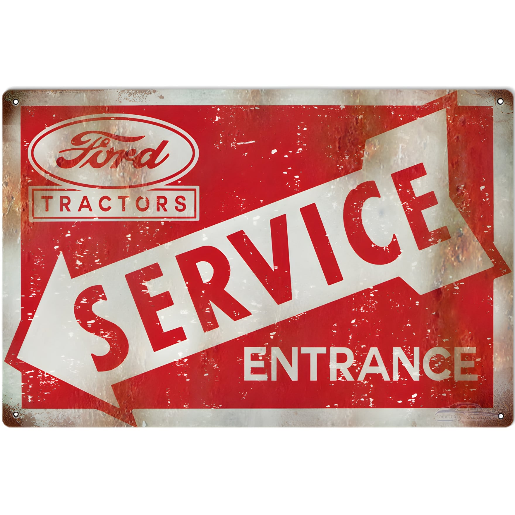 Ford Tractors Service Entrance Reproduction Vintage Looking Country ...
