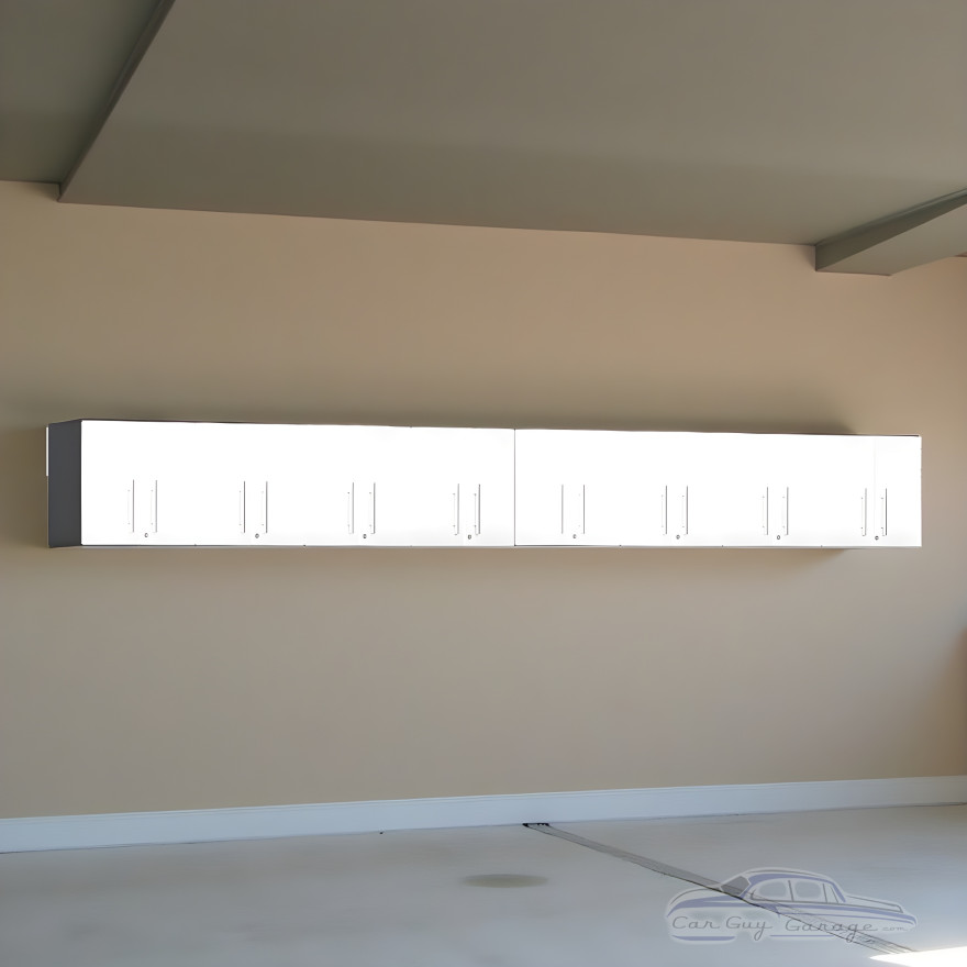 White Modular 8-Piece Wall Cabinet Set