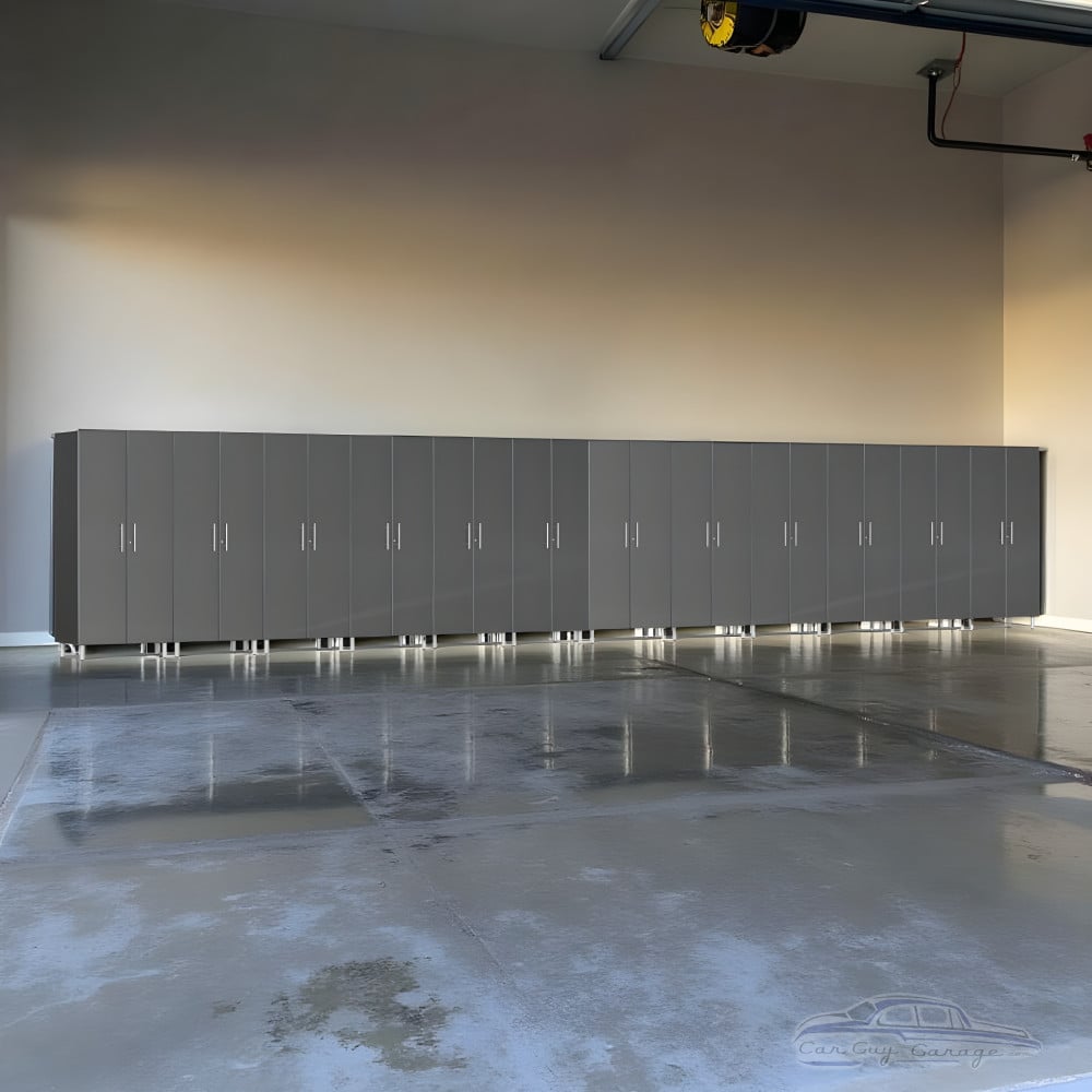 Graphite Grey Metallic MDF Cabinets