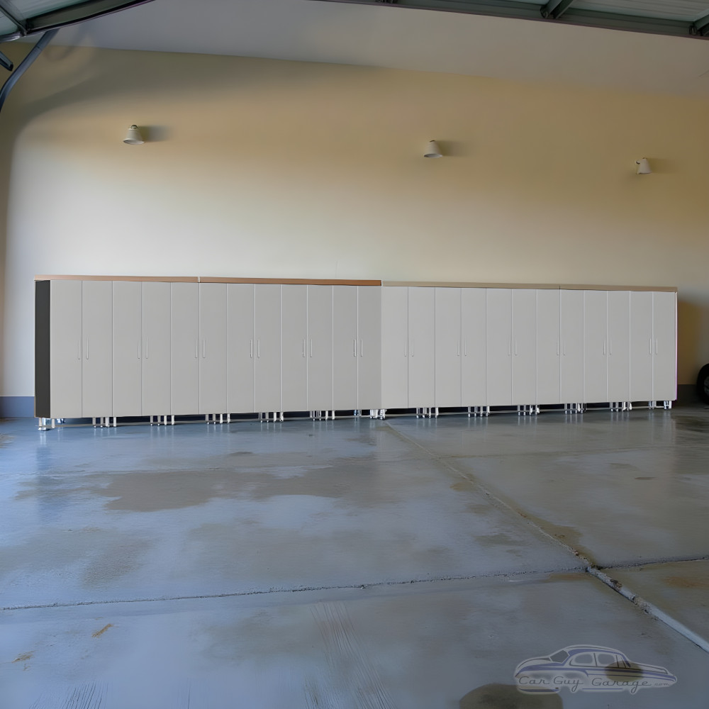 Stardust Silver Metallic MDF Cabinets