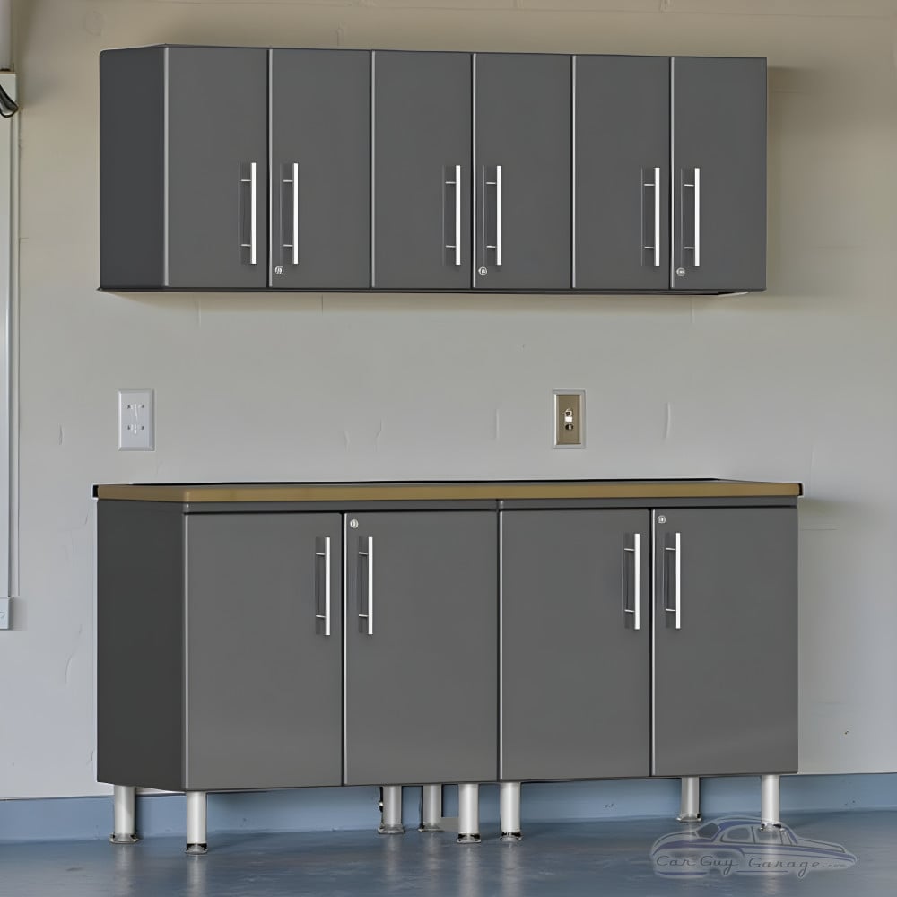 Graphite Grey Metallic MDF Cabinets