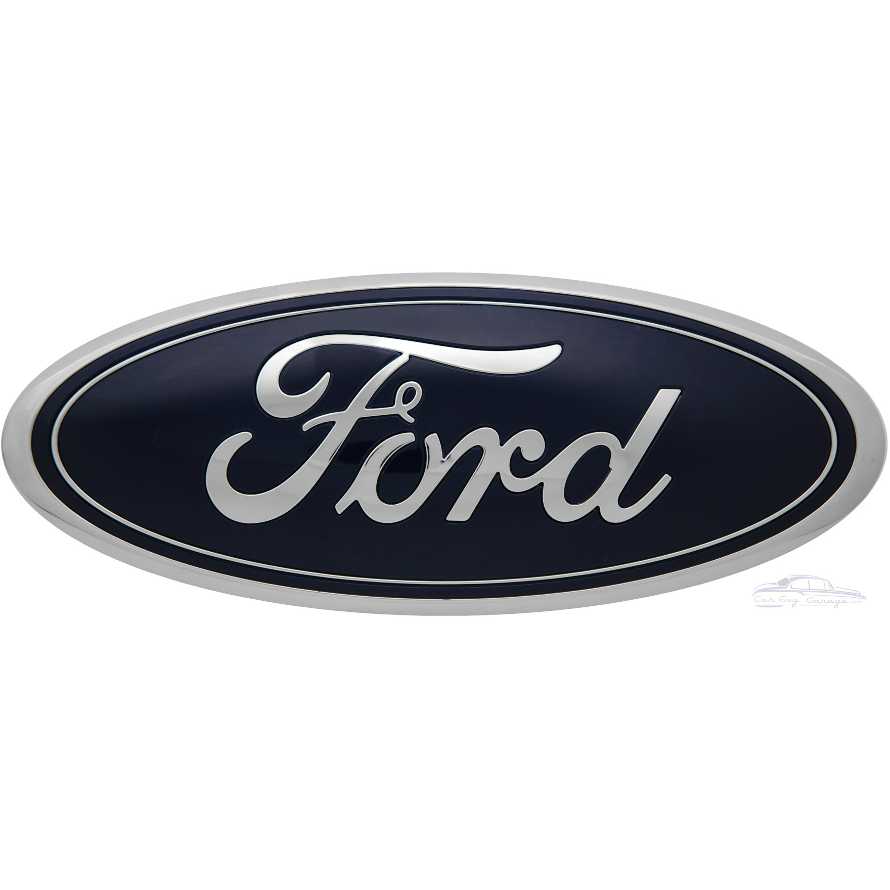 Ford Emblem Sign - Heavy 14 Gauge Steel, 3D Look, Made in USA