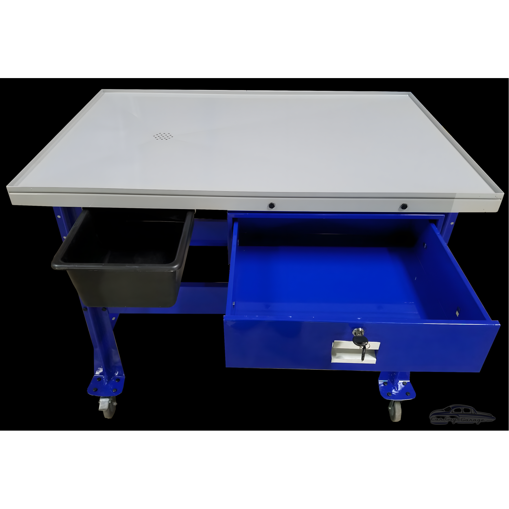 Heavy Duty Tear Down Table with Drawer & Lockable Storage