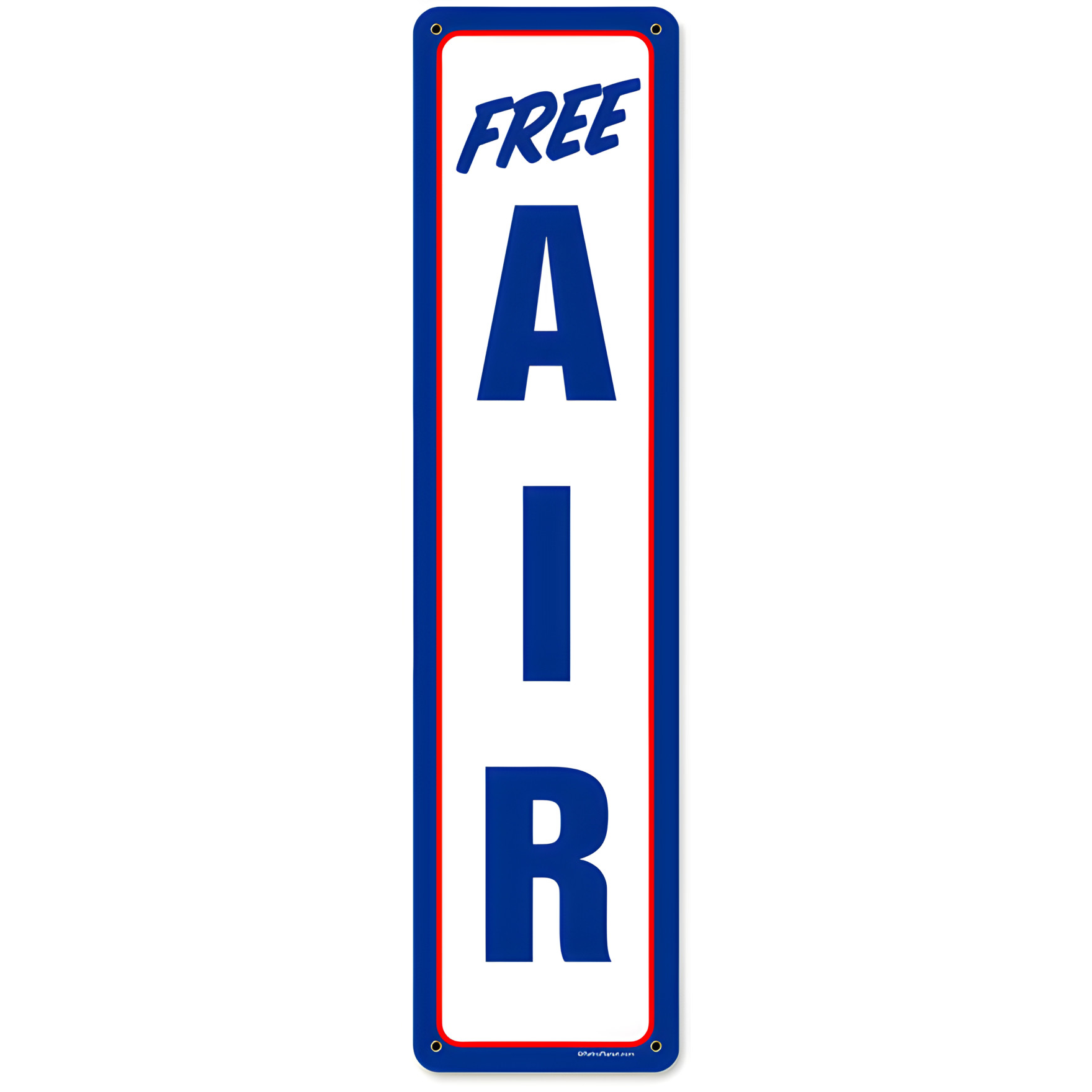 Retro Air Mobil Metal Sign - 5"x20" - Made in USA