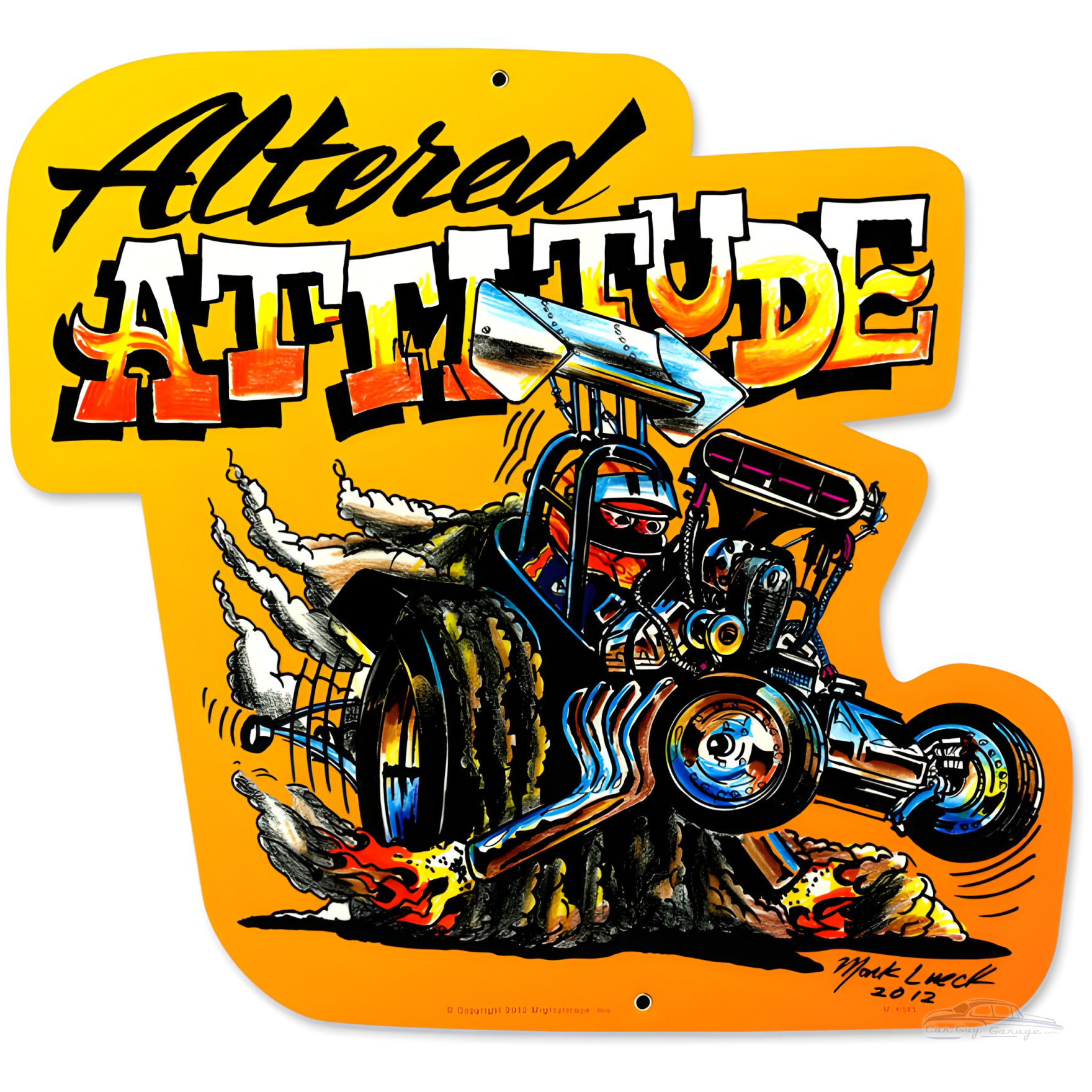 Altered Attitude Metal Sign - 15"x17" - Durable USA Made Decor