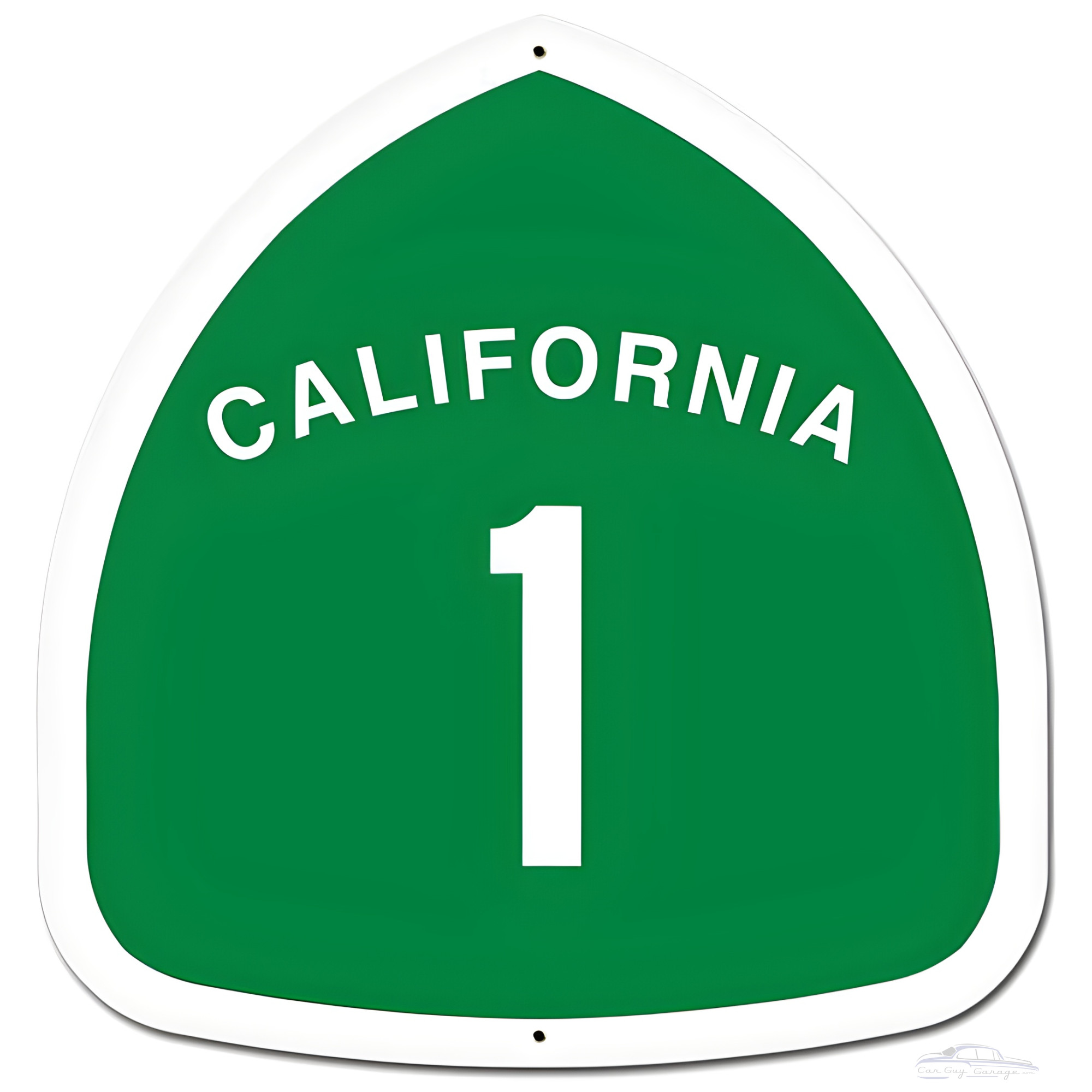 California Metal Sign - 16"x16" Vintage Charm, USA Made