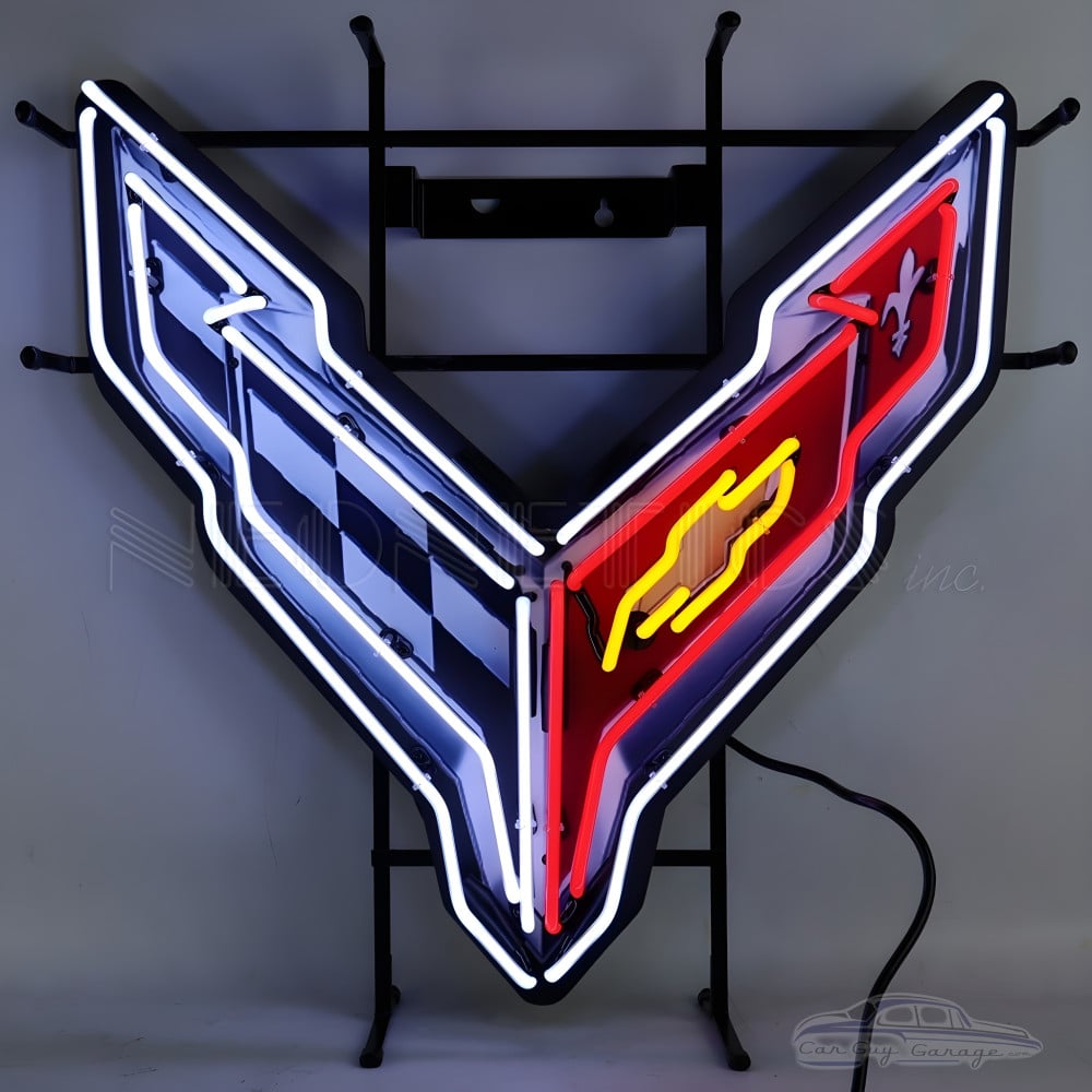 Corvette C8 Neon Sign - Stylish, Functional, Energy Efficient