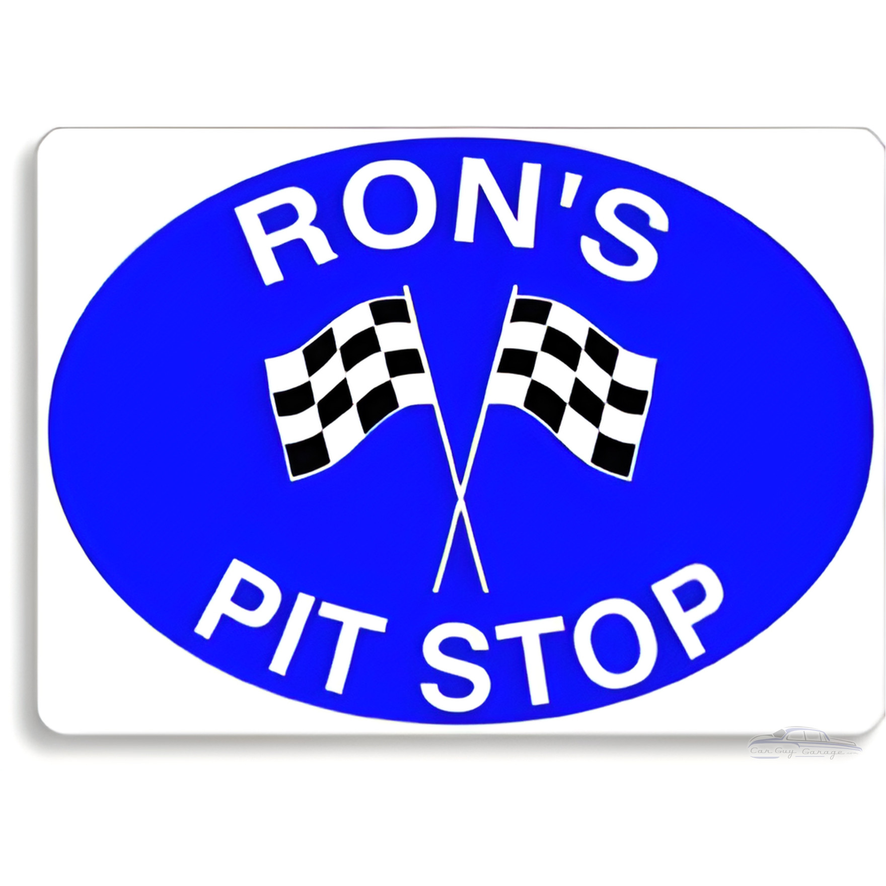 Personalized Aluminum Garage Sign - Custom Made, Weatherproof