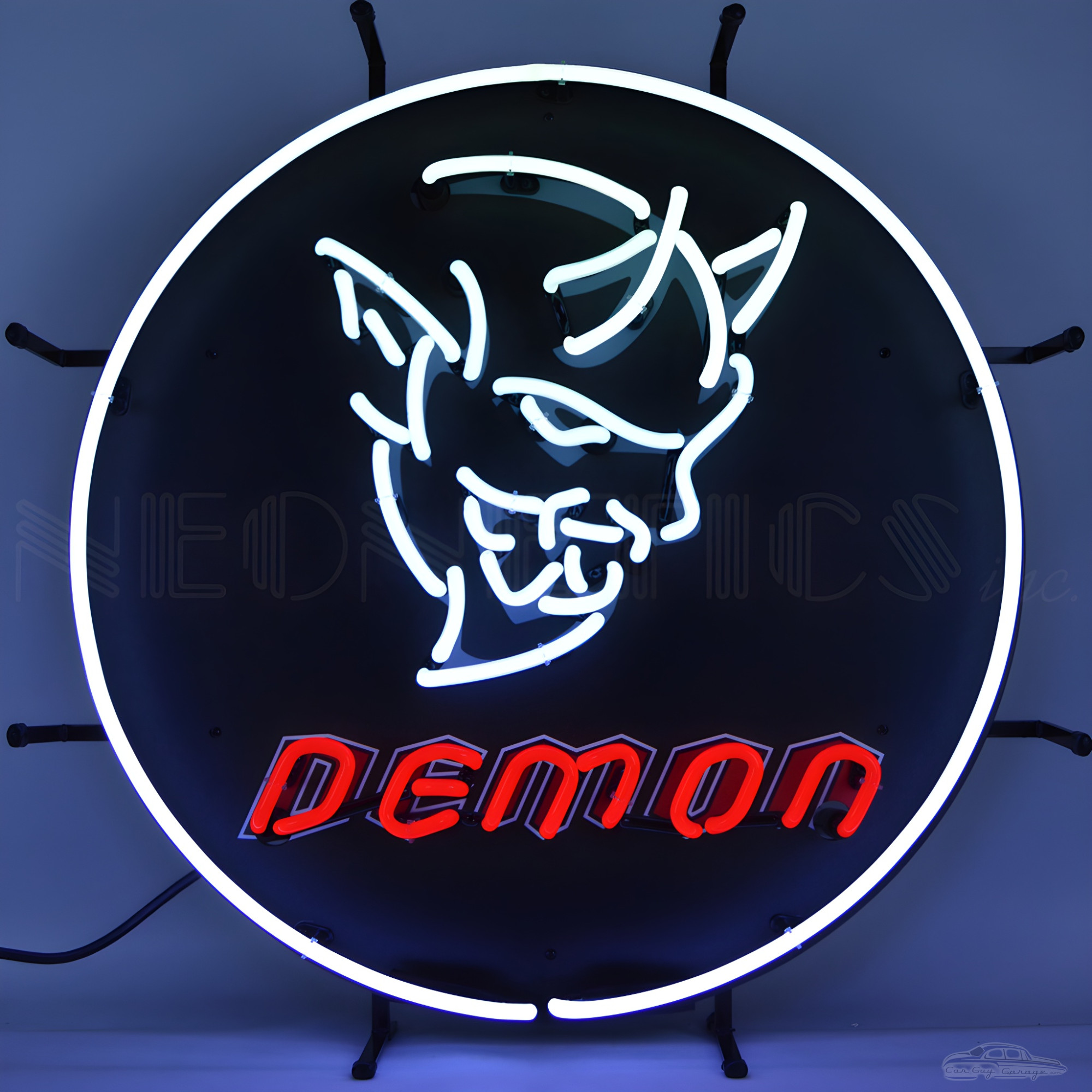 Dodge Demon Neon Sign - Iconic Muscle Car Memorabilia, 24"