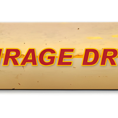 Vintage El Mirage Arrow Metal Sign - 27"x8" - Made in USA