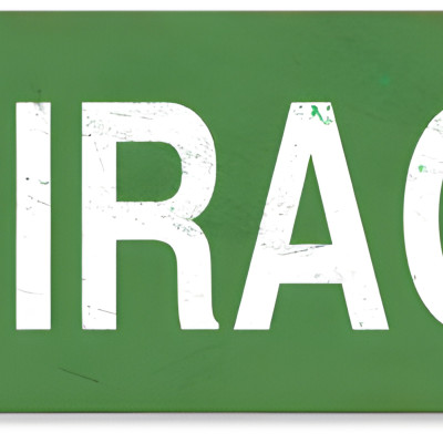 El Mirage Road Sign - 20"x5" Heavy Gauge Steel, USA Made