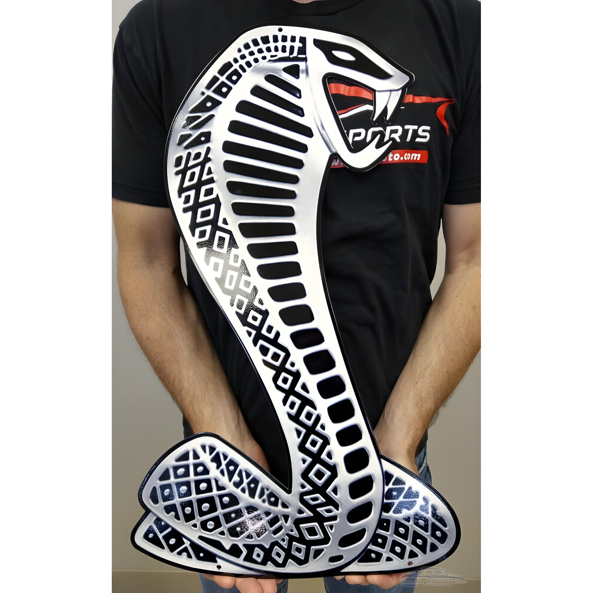 Ford Cobra Sign - 3D Look, Heavy Steel, Official Licensed Product