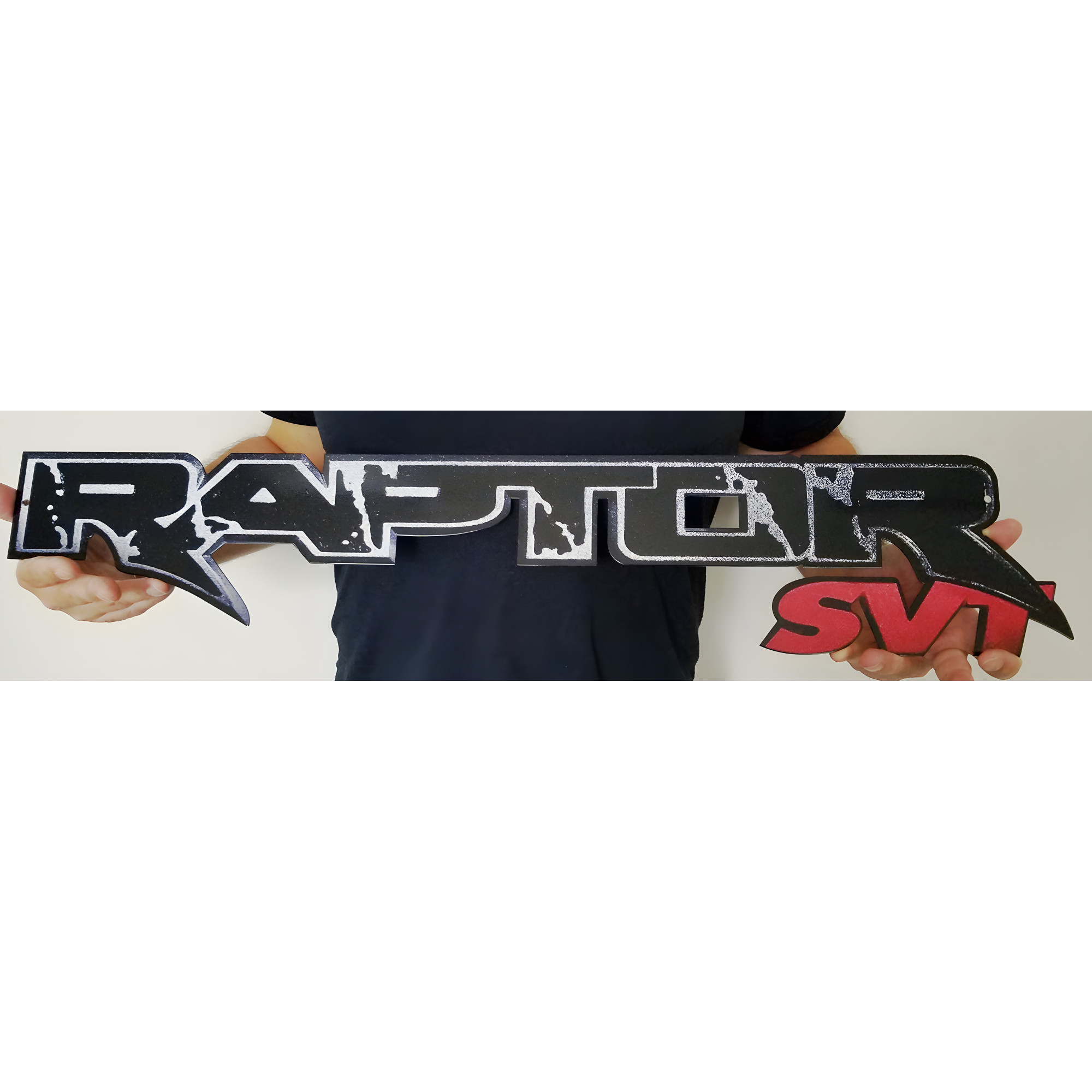 Ford Raptor SVT Sign - 3D Look, Heavy 14-Gauge Steel