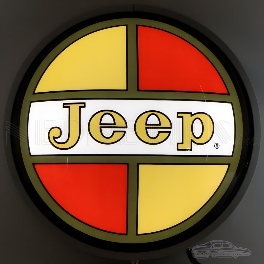 Only In A Jeep Neon Sign - Vibrant, Iconic, Indoor Decor