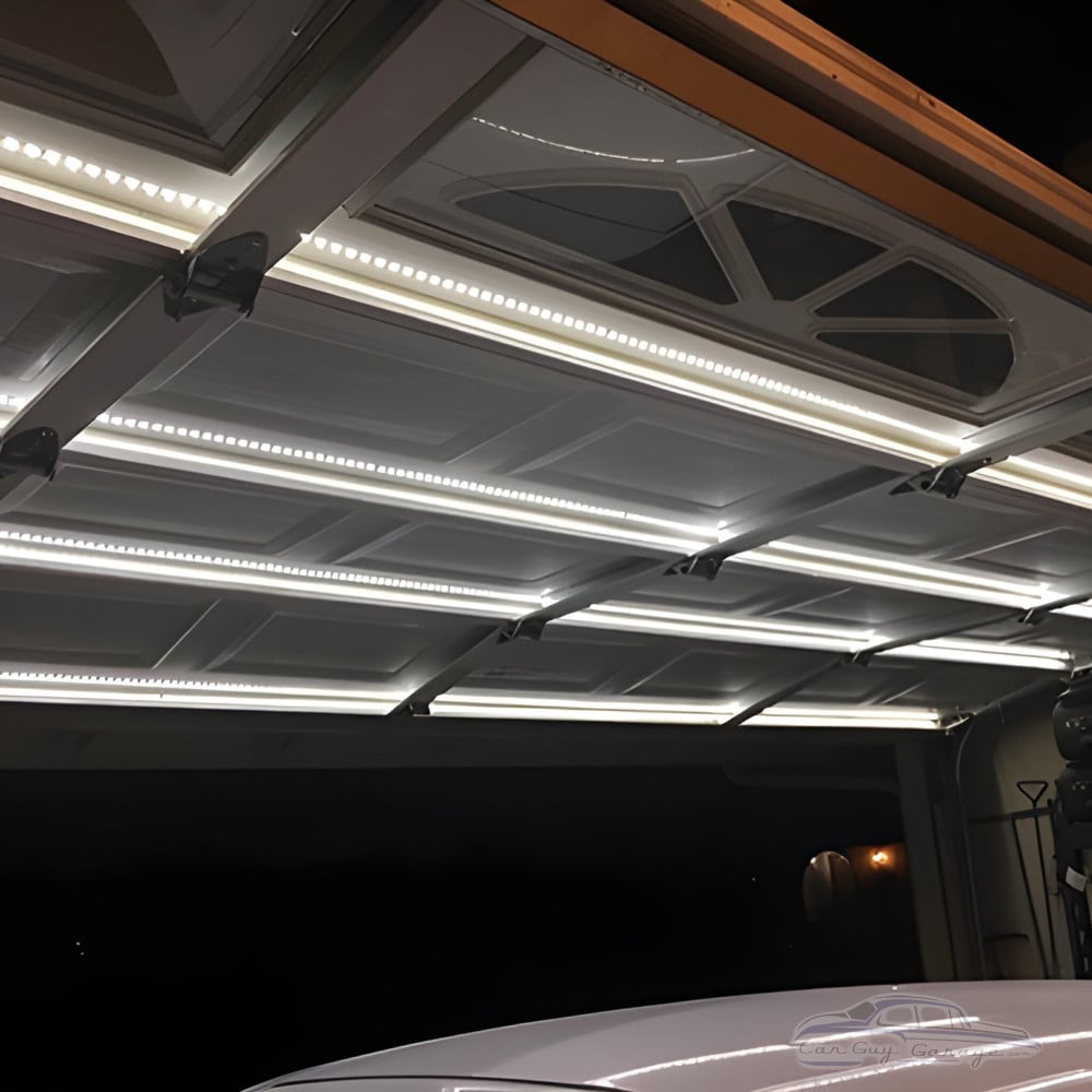 Bright LED Garage Door Lighting - 14.4k Lumen, Easy Install