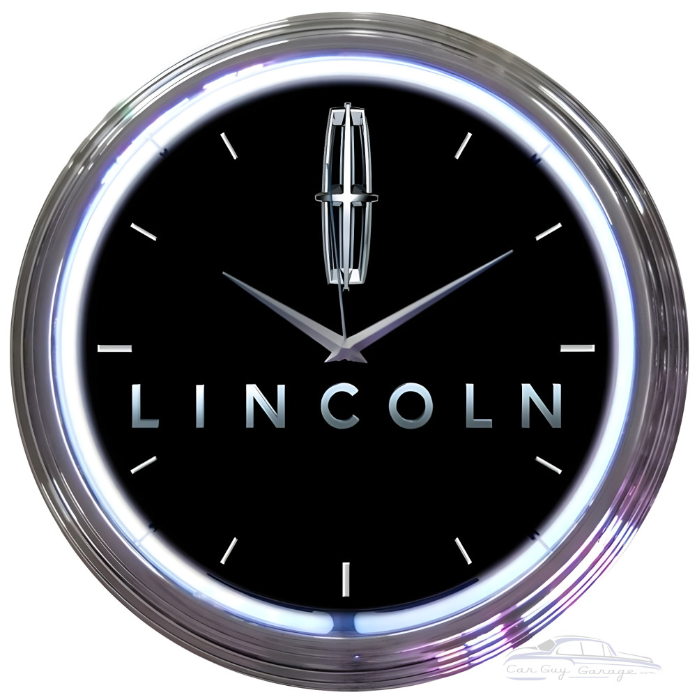20" Personalized Neon Chevrolet Clock - Customizable & Retro