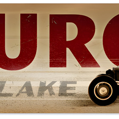 Muroc Vintage Metal Sign - 24"x8" - Heavy Gauge Steel, USA Made