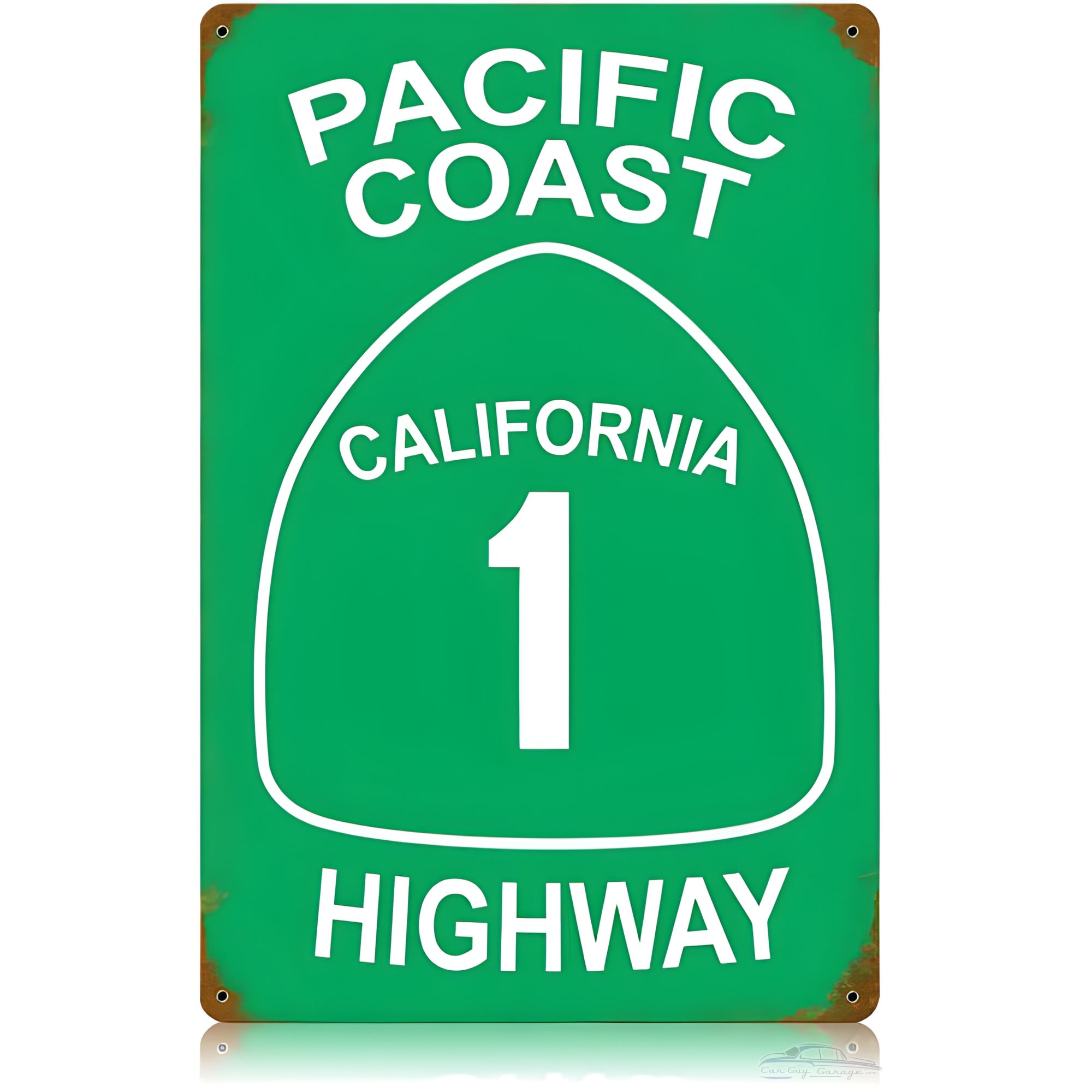 Vintage PCH Metal Sign - 12"x18" - Durable American Steel Decor