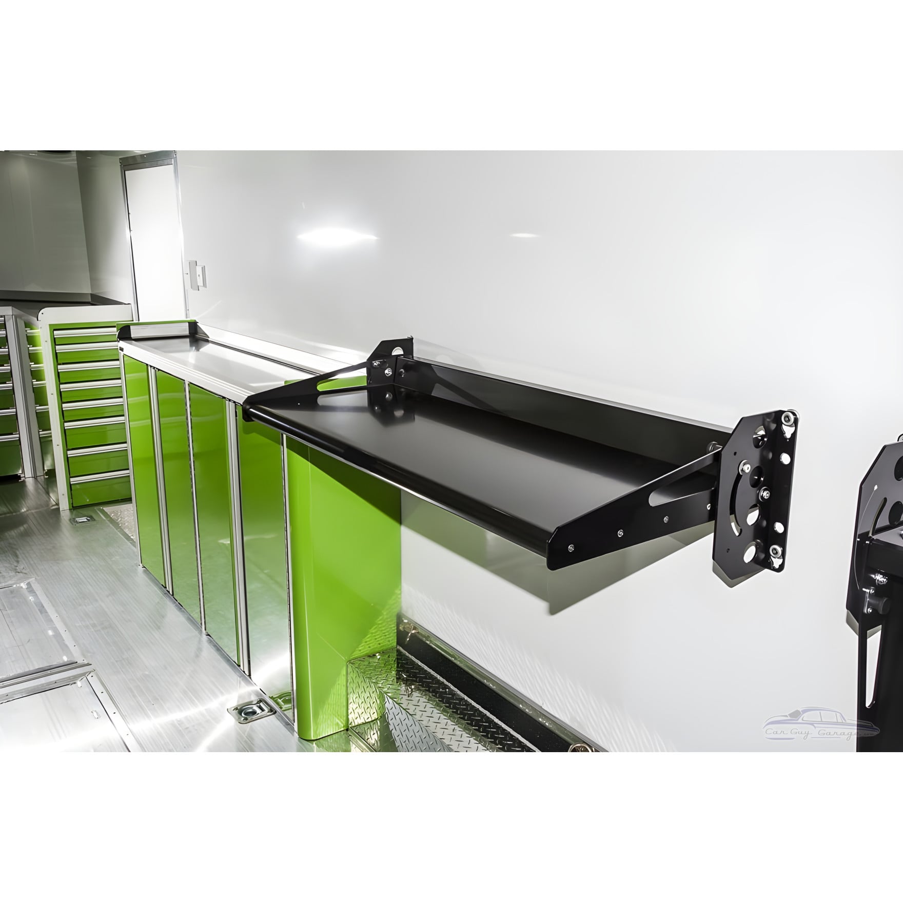 Premium Aluminum Lite Duty Fold-Down Bench - Durable & Sleek