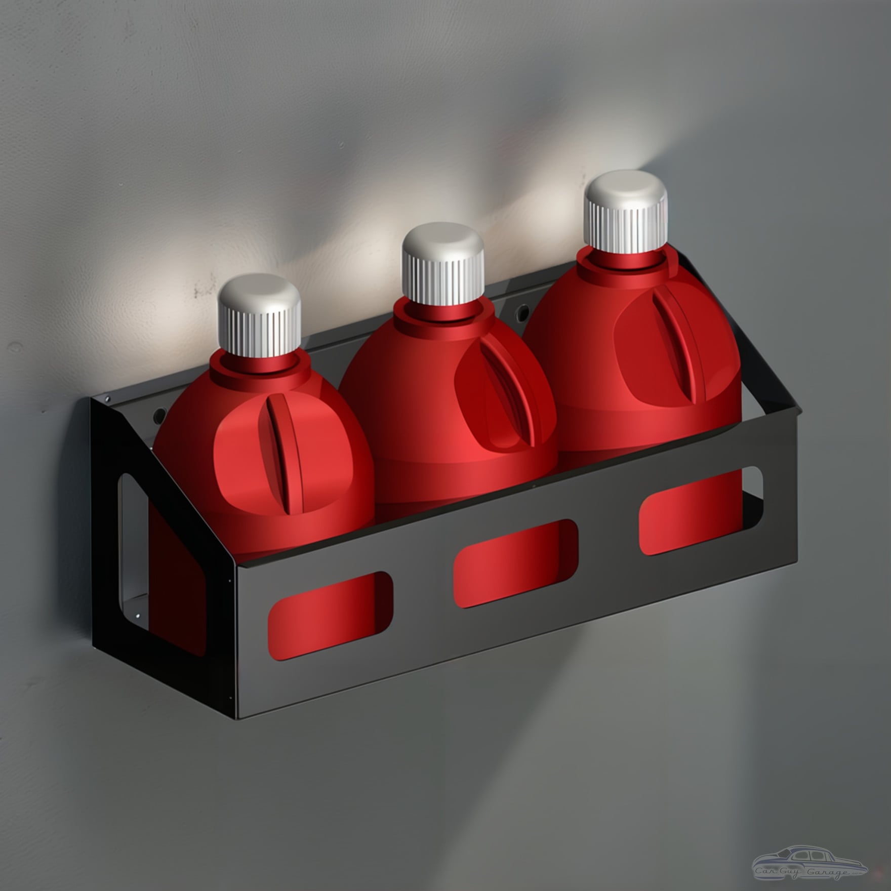 Premium Aluminum Fuel Jug Rack - Durable, Lightweight, Easy Install