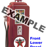 Conoco Replica Wayne 70 Gas Pump - Illuminated, Customizable