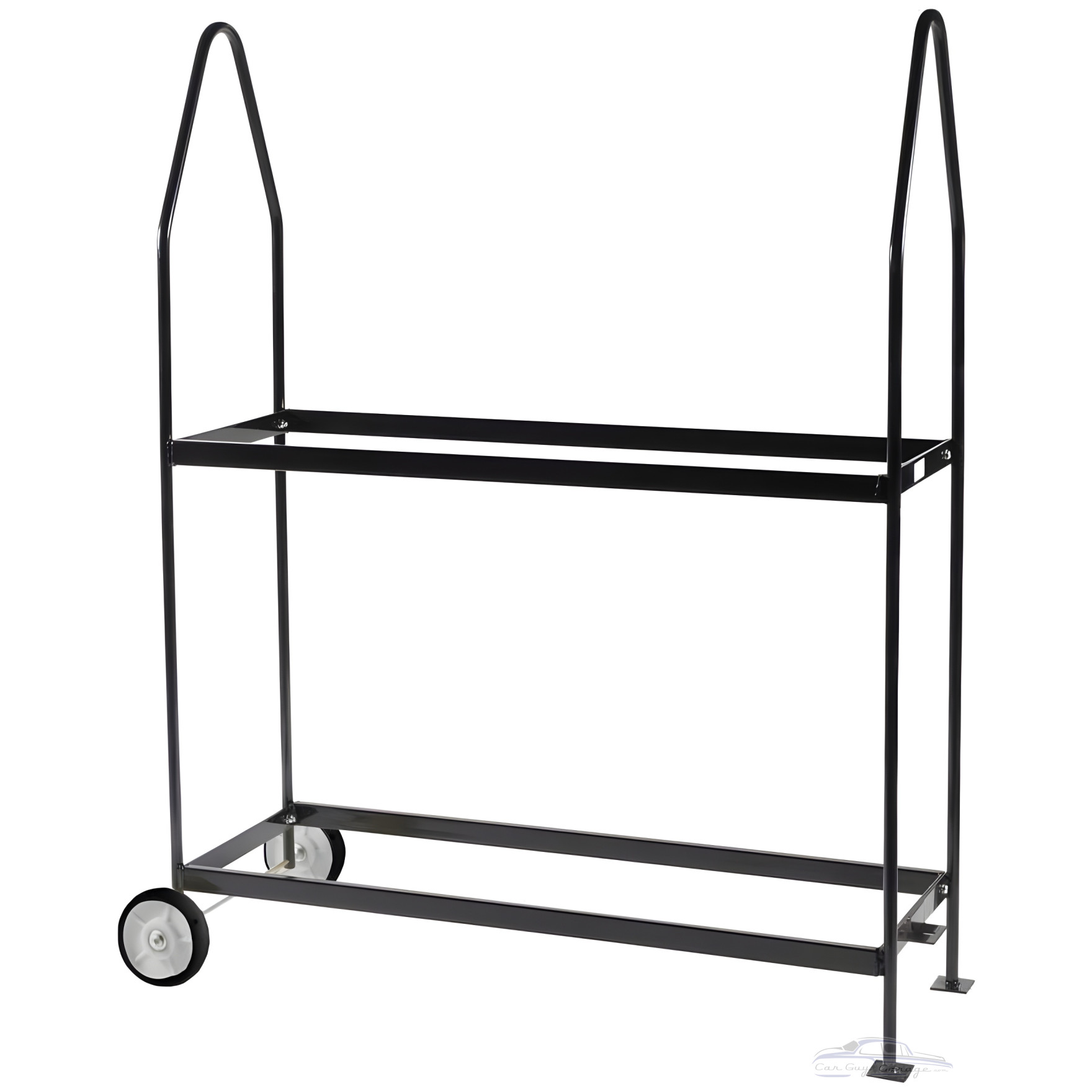 Basic Mobile Tire Rack - Holds 12-14 Tires, Easy to Move