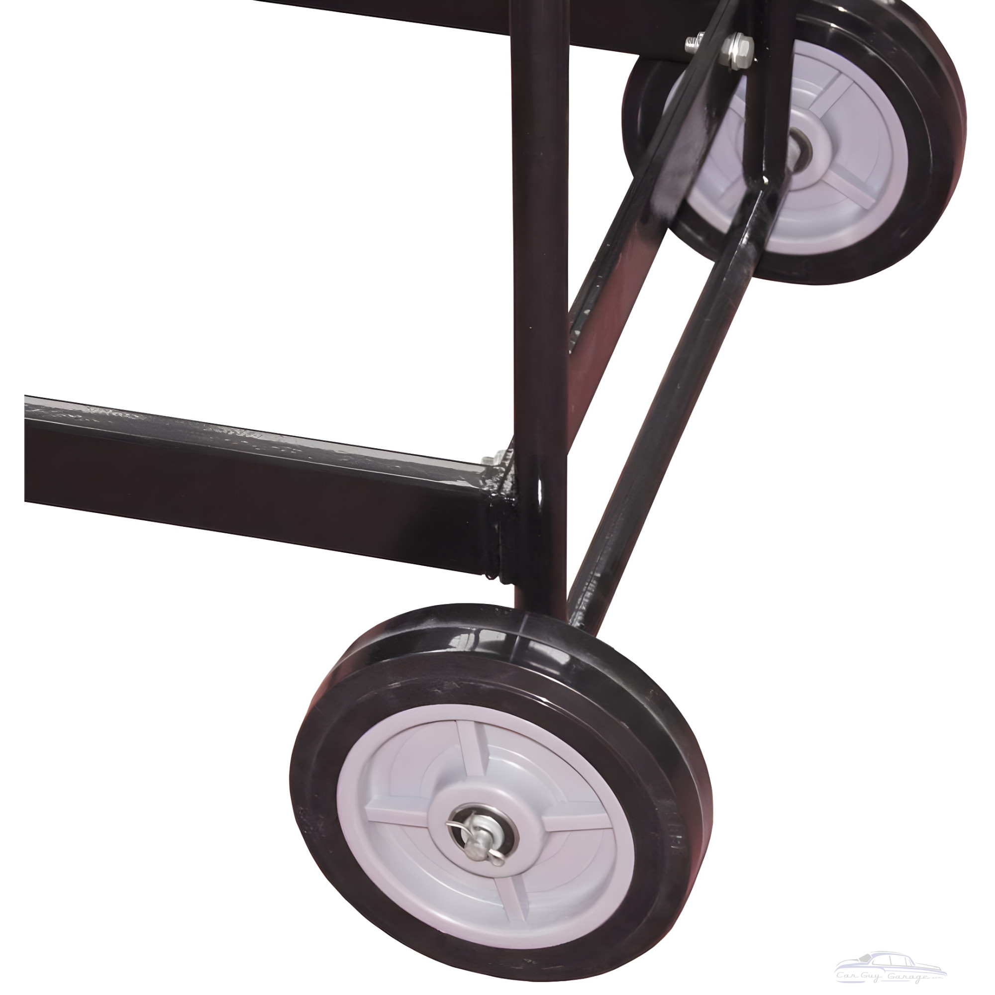 Basic Mobile Tire Rack - Holds 12-14 Tires, Easy to Move