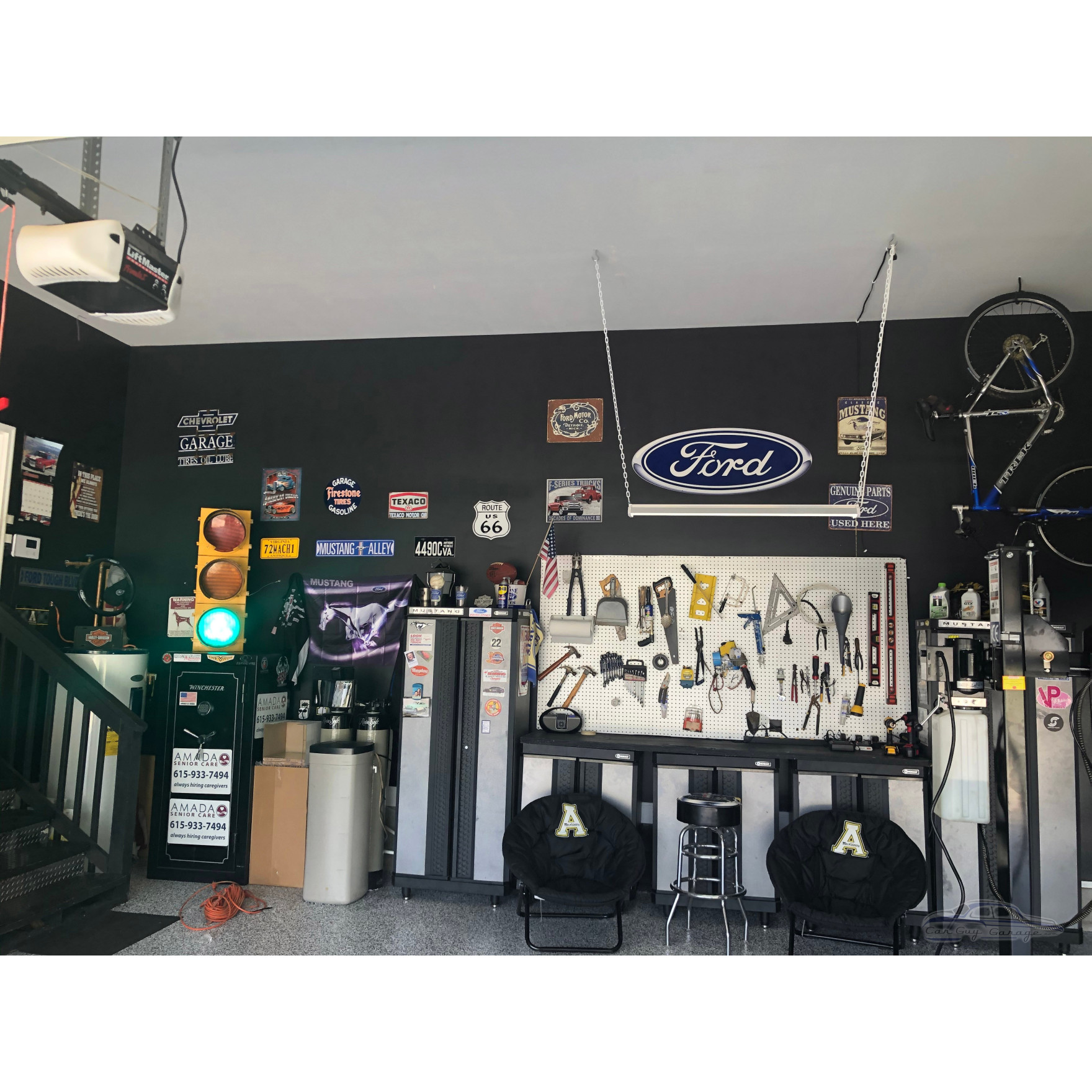 Ford Oval Sign - 3D Look, Heavy Steel, Official Licensed Product