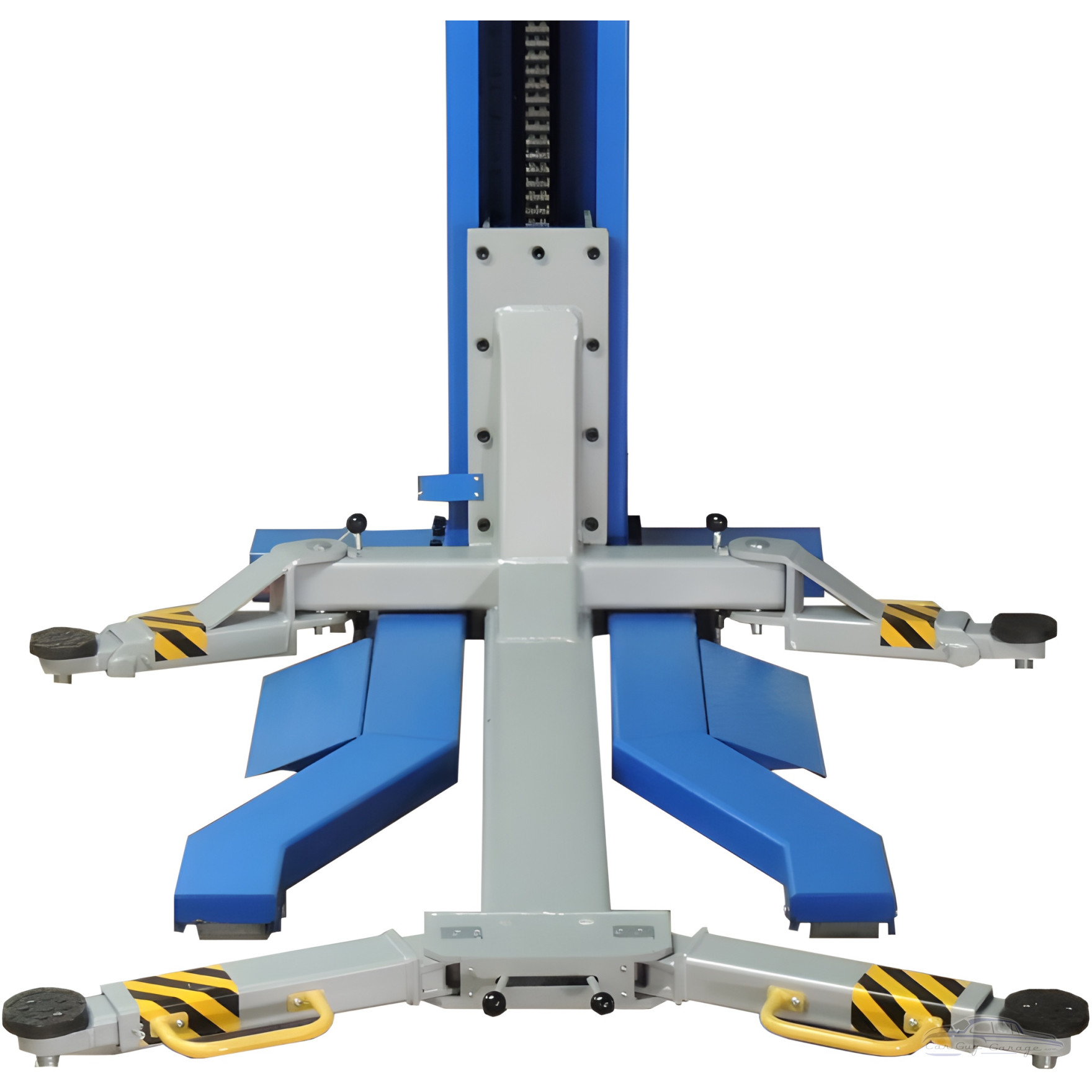 Mobile Single Post Car Lift - 6000 lbs Capacity, Low Profile