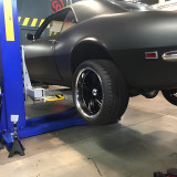 Mobile Single Post Car Lift - 6000 lbs Capacity, Low Profile