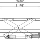 8,000 lb Four Post Deluxe Car Lift - Durable & Easy to Use