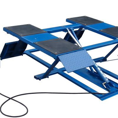 6000 lbs Low-Rise Pad Car Lift - Easy Frame Lifting & Safety
