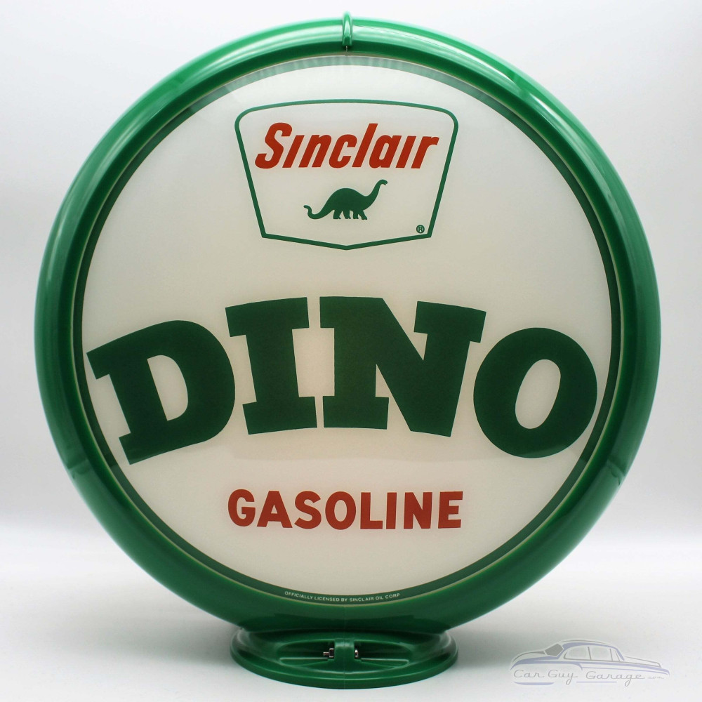 Sinclair Dino Replica Erie Gas Pump - 1950s Style, Illuminated
