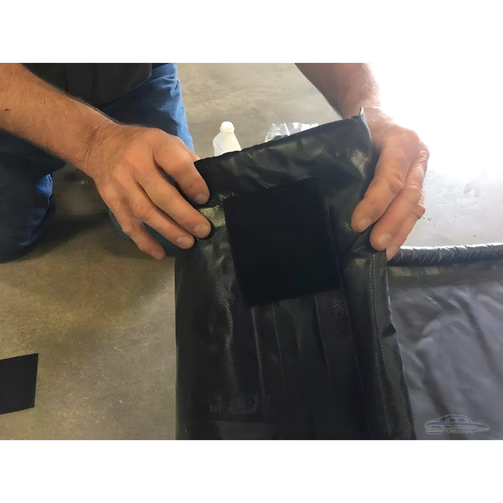 16ft x 7ft 9in Raised Edge Garage Floor Mat - Heavy Duty