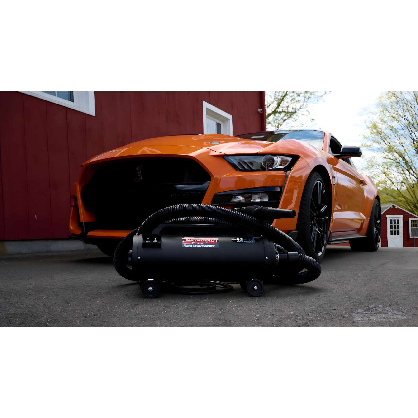 8HP Commercial Car Blow Dryer - MetroVac MB-3CDSWB-30