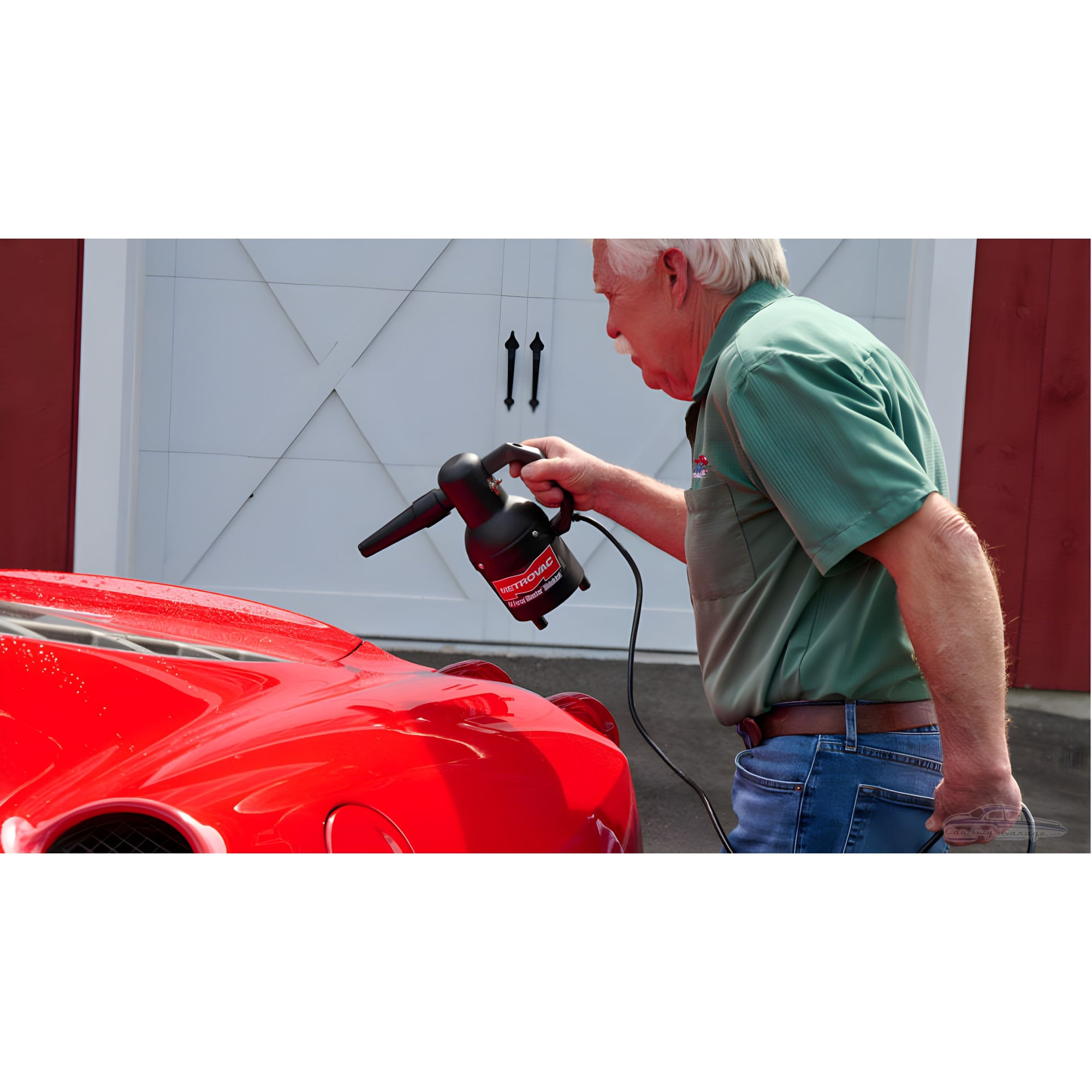 120V Compact Car Dryer with 12ft Cord - MetroVac SK-1-12FT