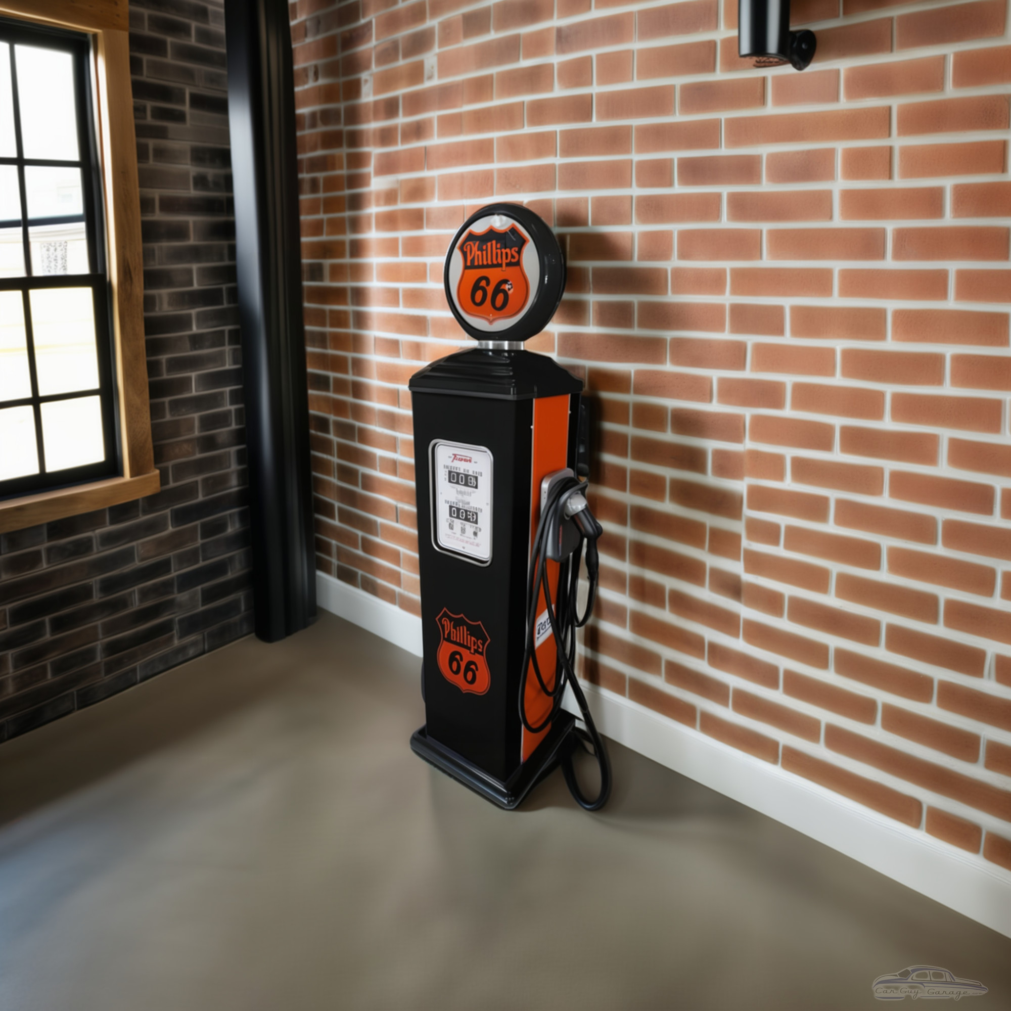 Electric Vehicle Charging Station - Stylish Gas Pump Design