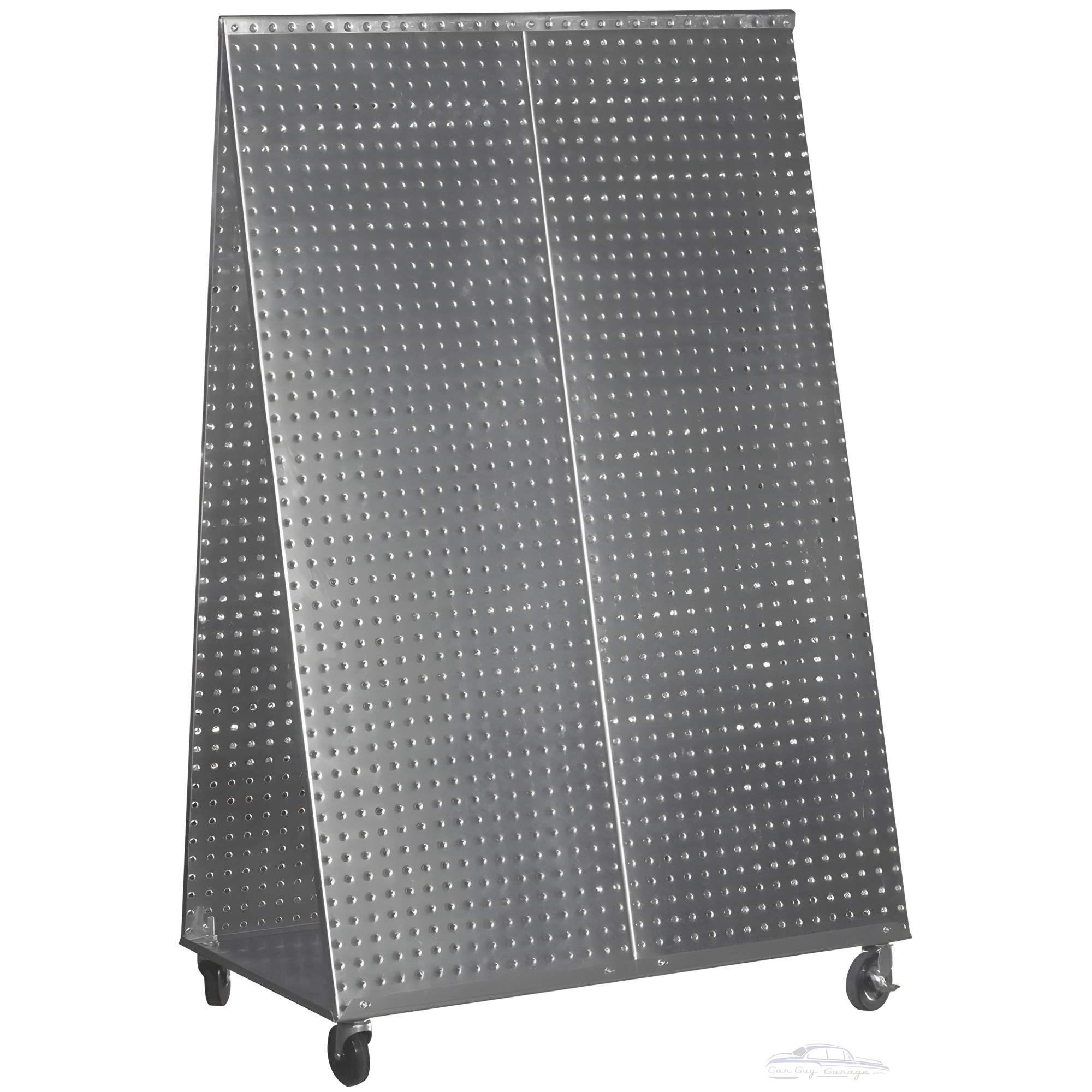 32" Rolling Pegboard Cart - Mobile Tool Storage Solution