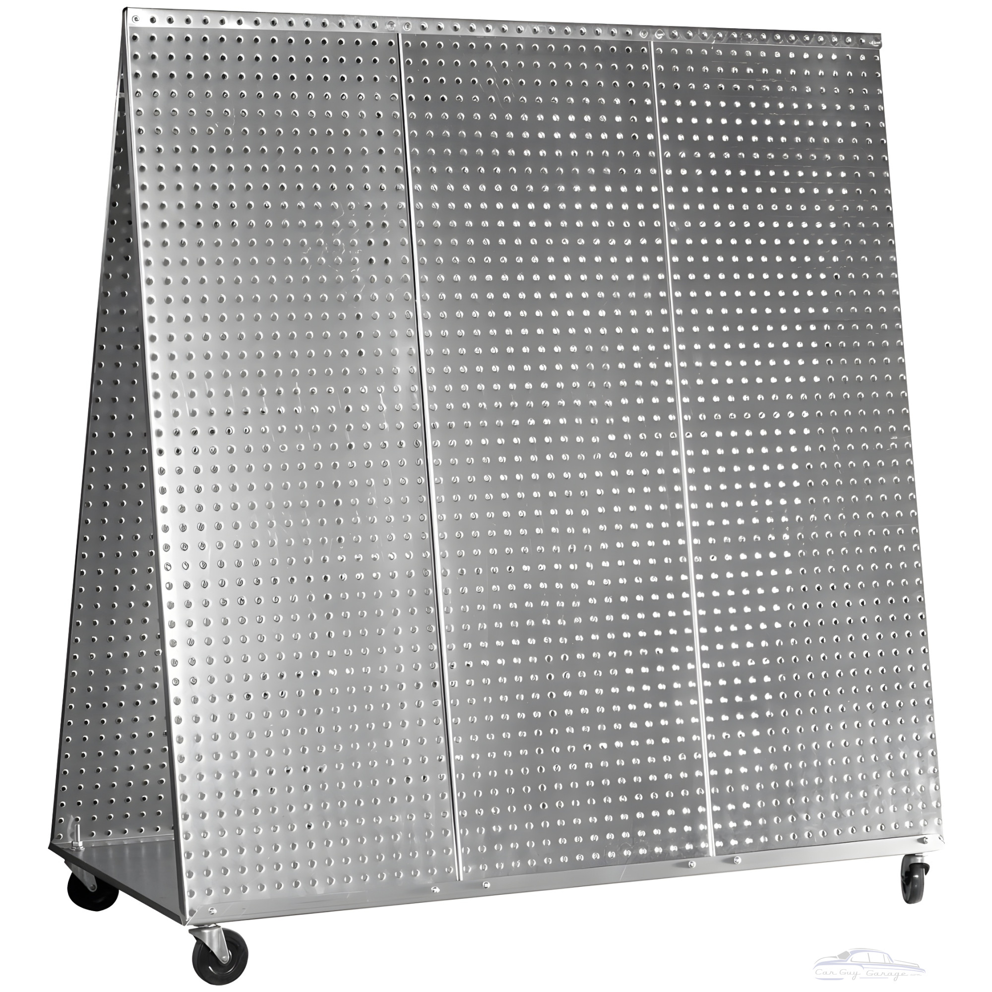 48" Rolling Pegboard Cart - Mobile Tool Storage Solution