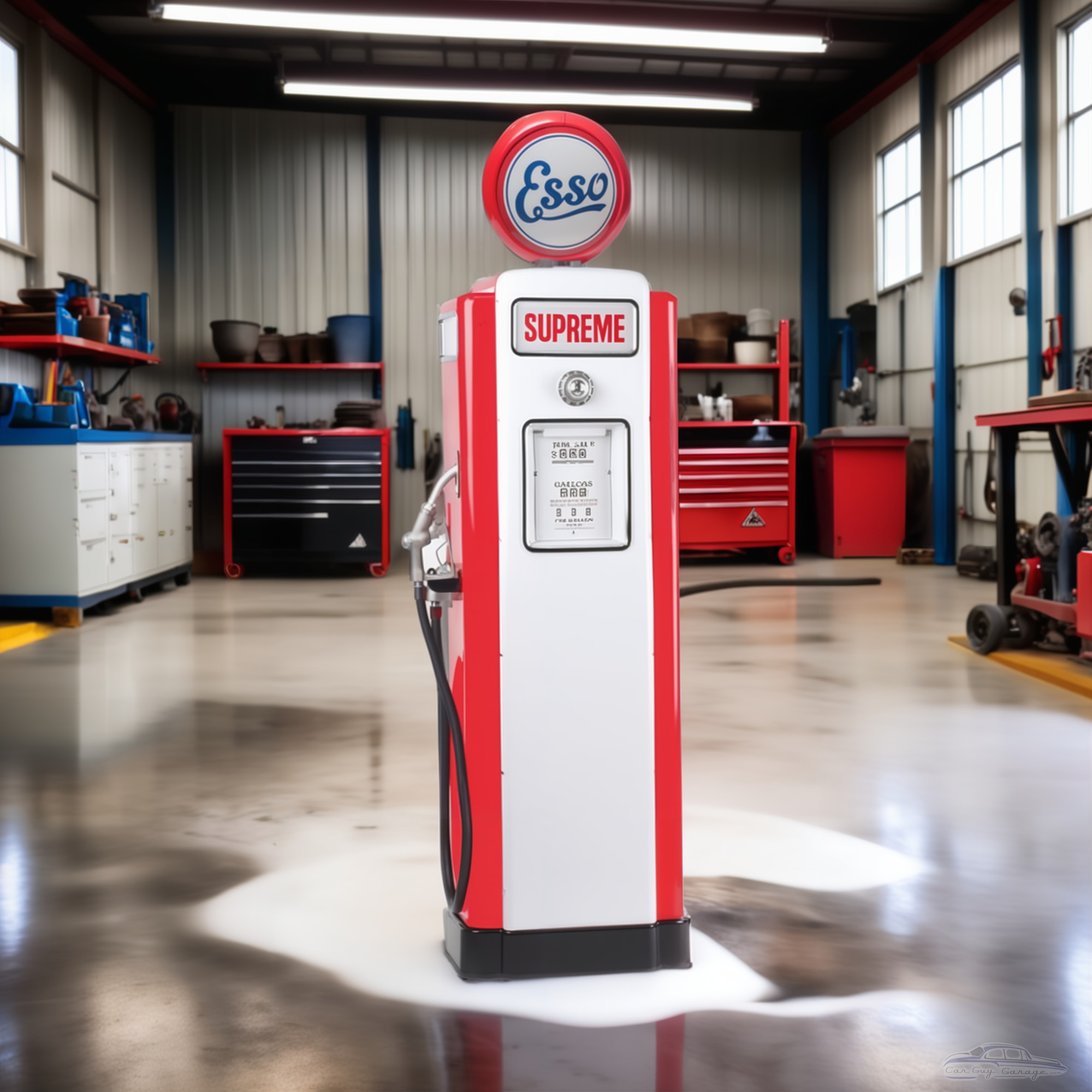 Esso Replica Wayne 70 Gas Pump - Illuminated, Customizable