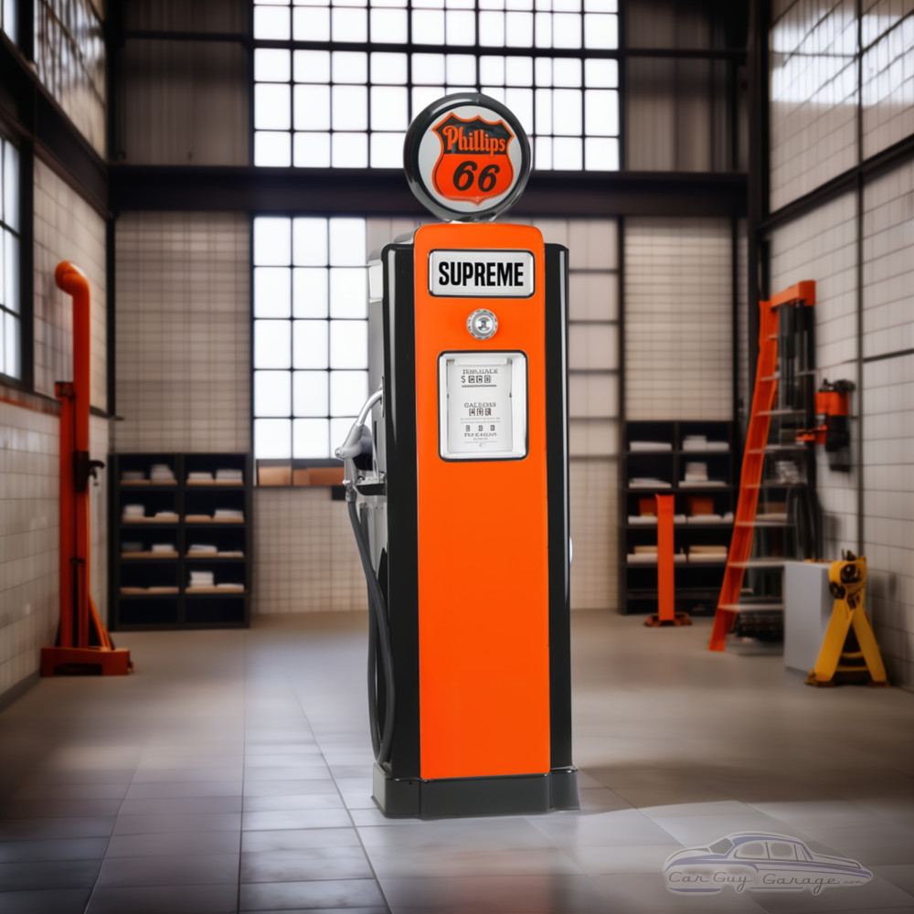 Phillips 66 Replica Wayne 70 Gas Pump - Illuminated & Customizable