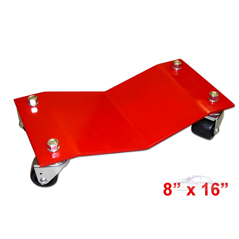 Hanging Car Dolly Wall Rack - Secure Garage Storage Solution