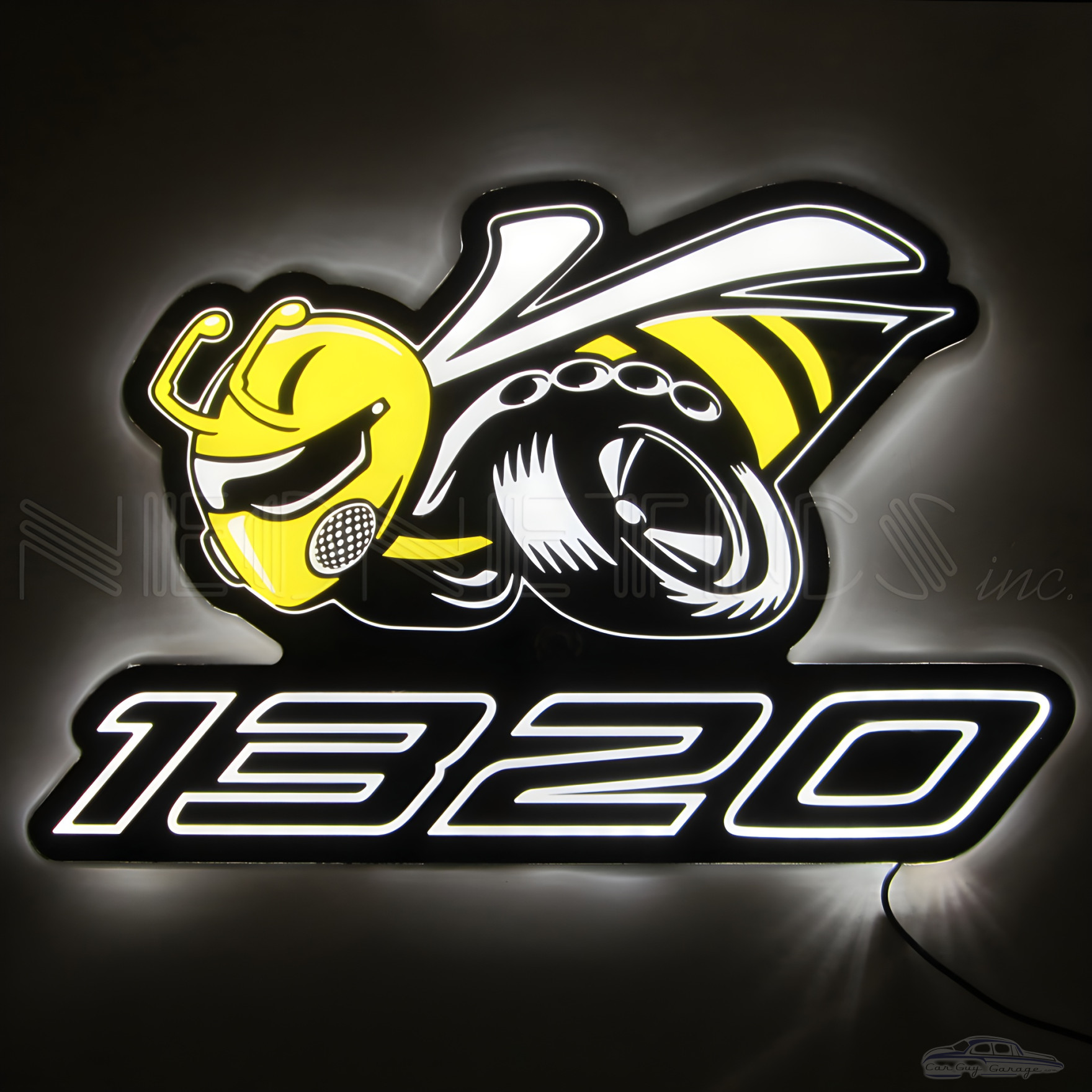 Scat Pack 1320 Dragpack LED Sign - Slim, Bright, Indoor Use